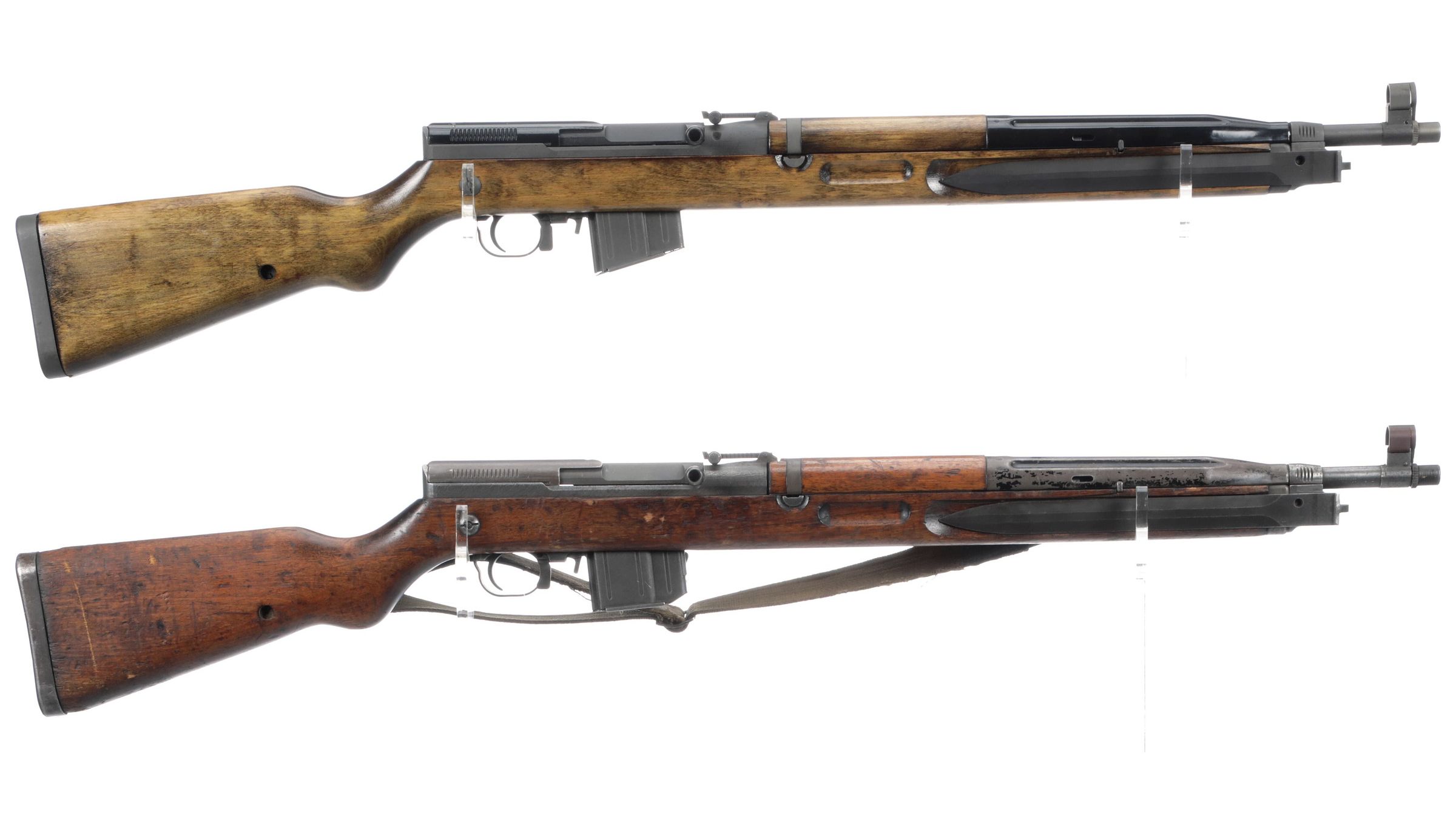 Two Czechoslovakian VZ 52 Style Semi-Automatic Carbines | Rock Island ...
