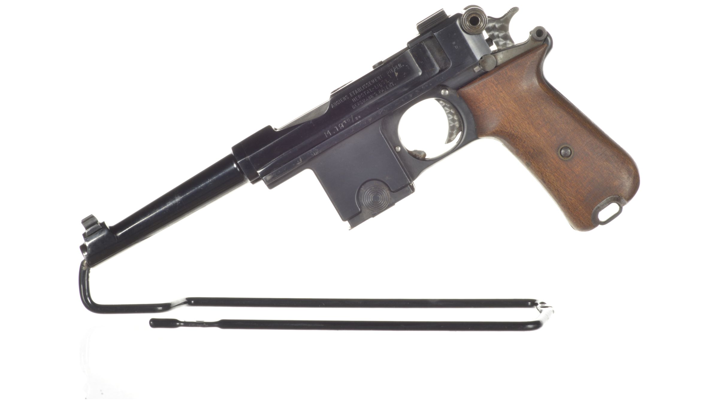 Pieper Model 1910/21 Bergmann Semi-Automatic Pistol | Rock Island Auction