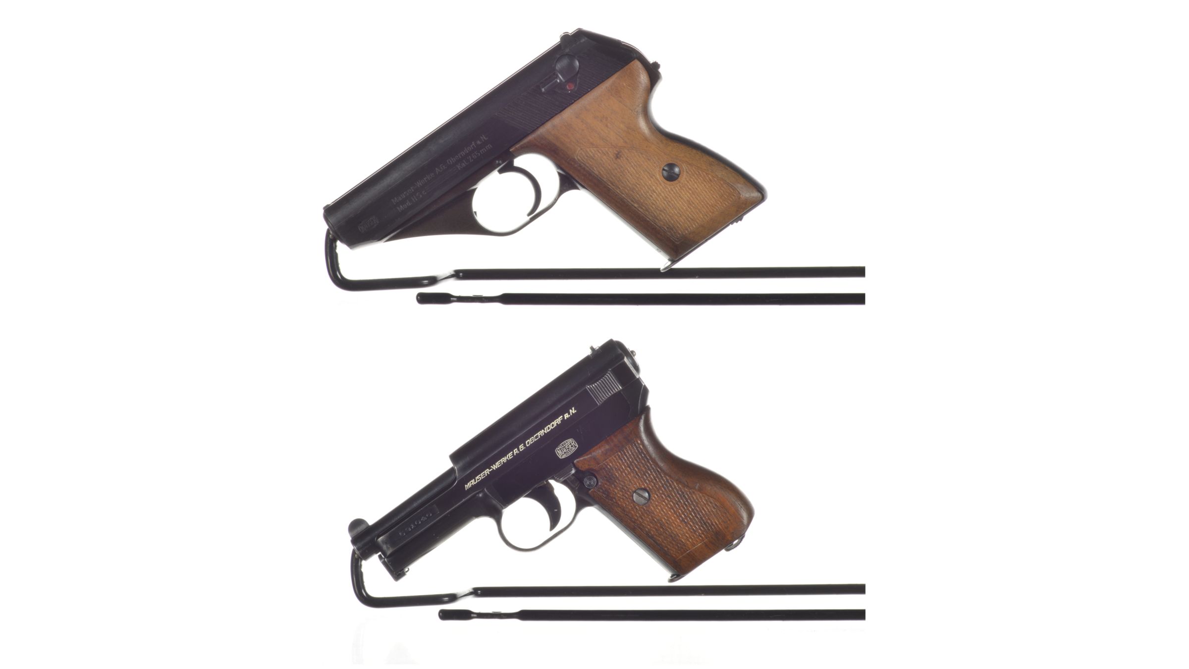 Two Mauser Semi-Automatic Pistols | Rock Island Auction
