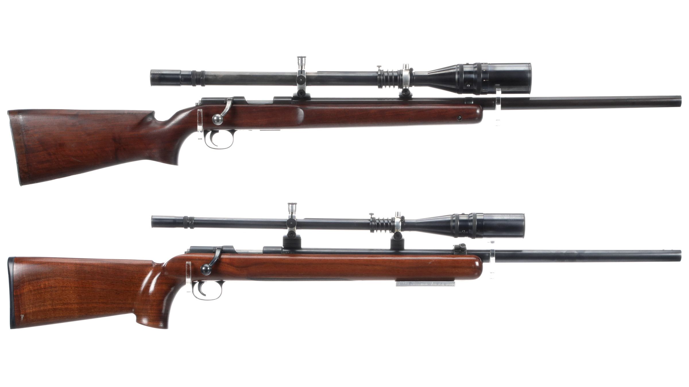 Two Remington Model 37 Rangemaster Rifles with Scopes | Rock Island Auction