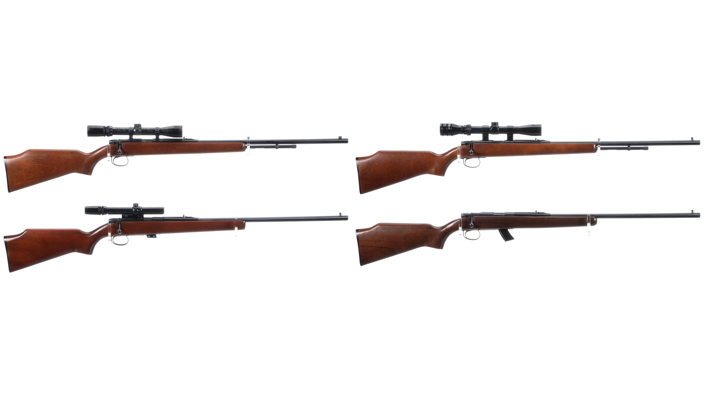 Four Remington Bolt Action Rimfire Rifles | Rock Island Auction