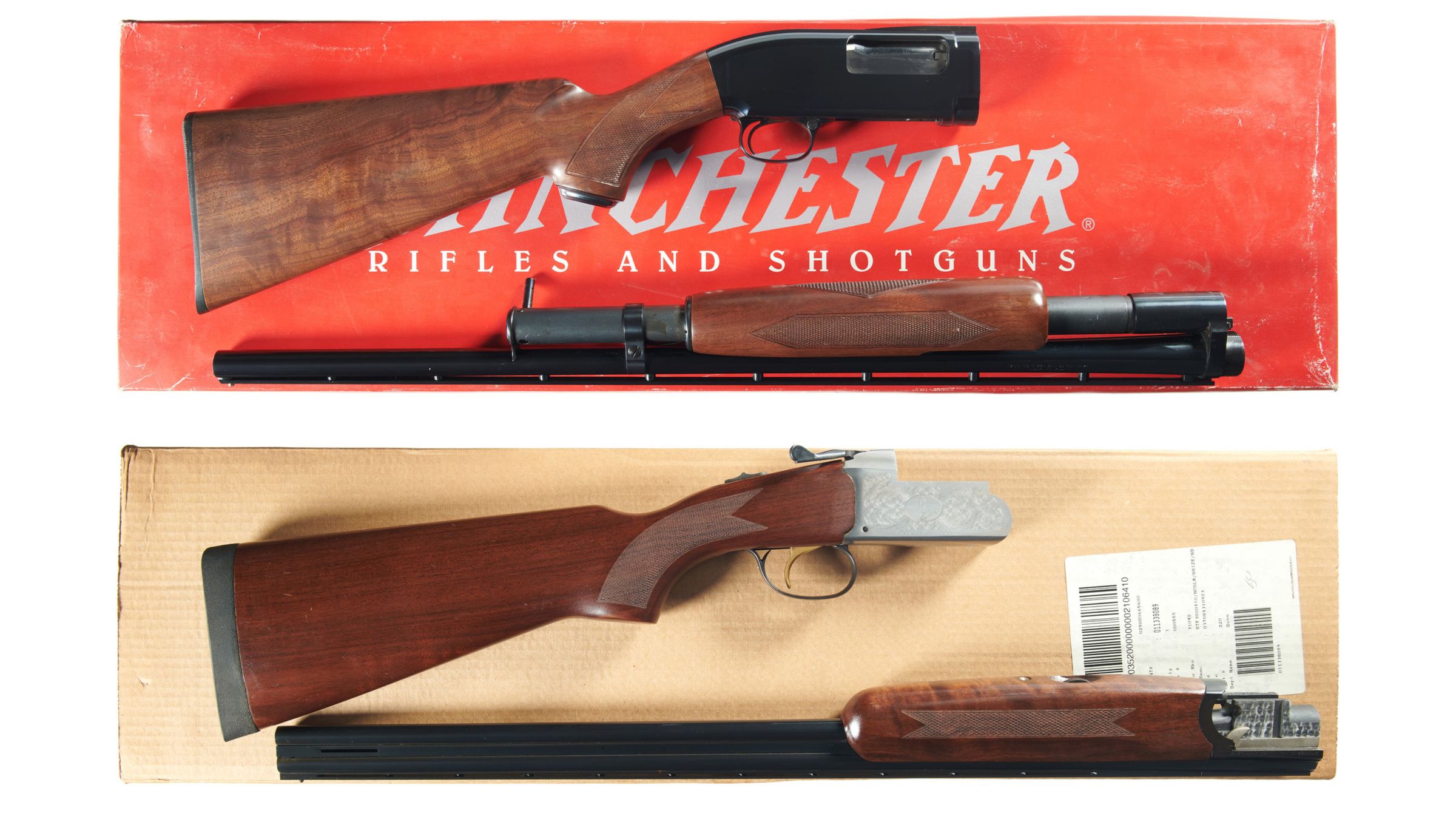 Two Shotguns With Boxes Rock Island Auction