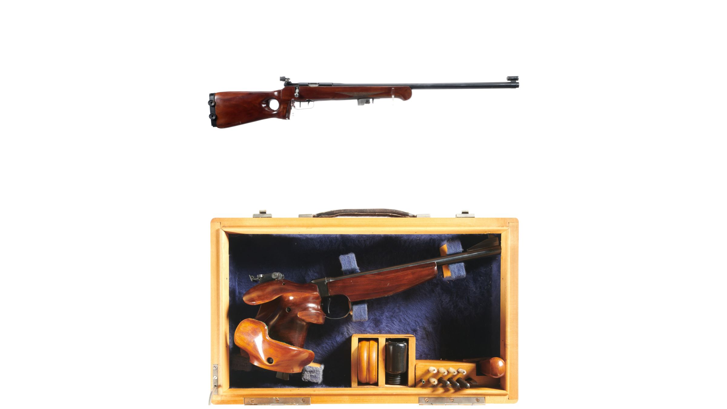 Two Soviet Vostok Target Firearms | Rock Island Auction