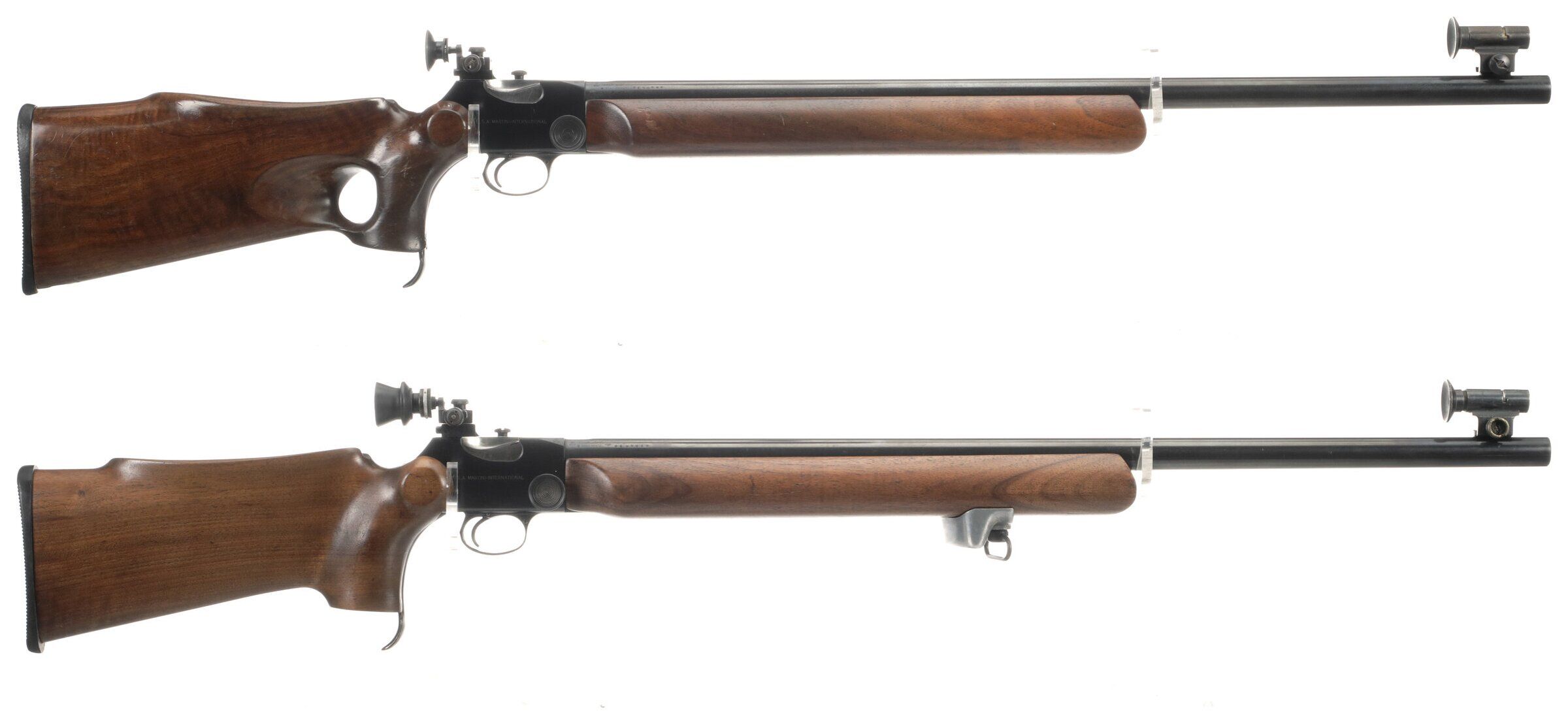 Two Martini-Henry Single Shot Rimfire Target Rifles | Rock Island Auction