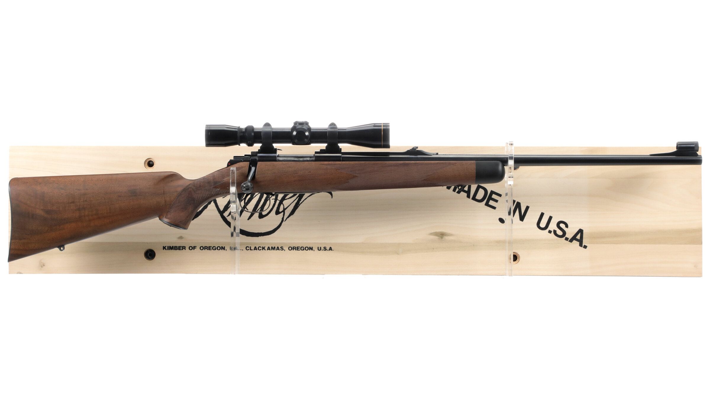 Kimber Model 84 Super America Bolt Action Rifle with Crate | Rock ...