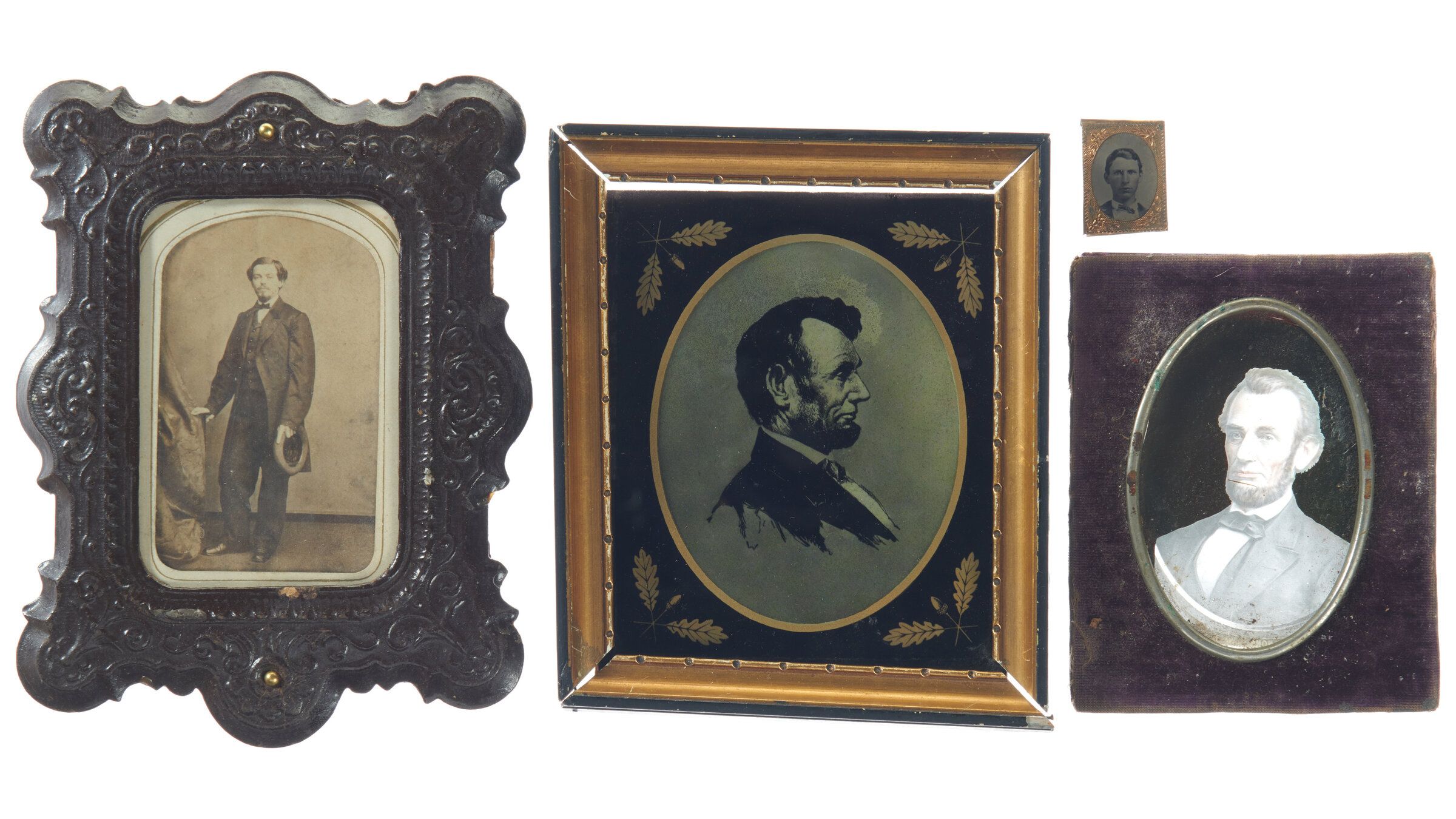 Portraits of Abraham and Robert Todd Lincoln | Rock Island Auction