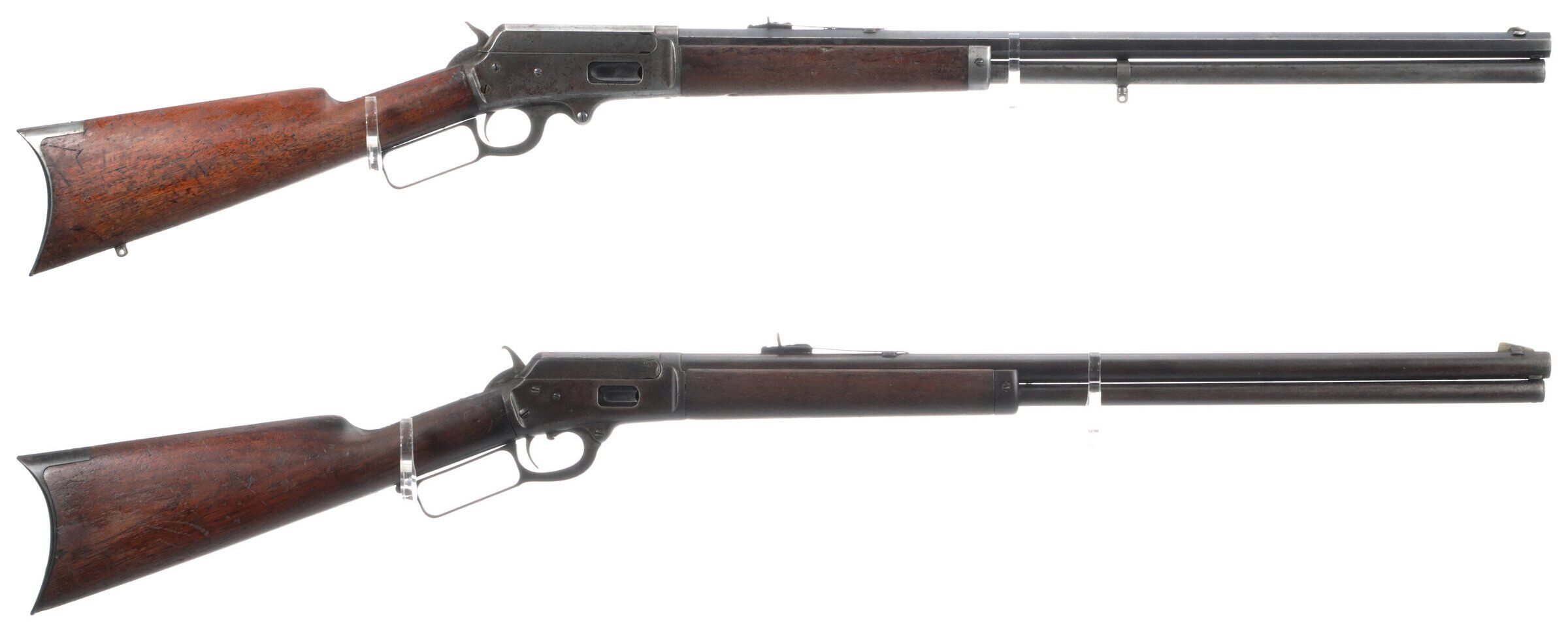 Two Antique Marlin Lever Action Rifles | Rock Island Auction