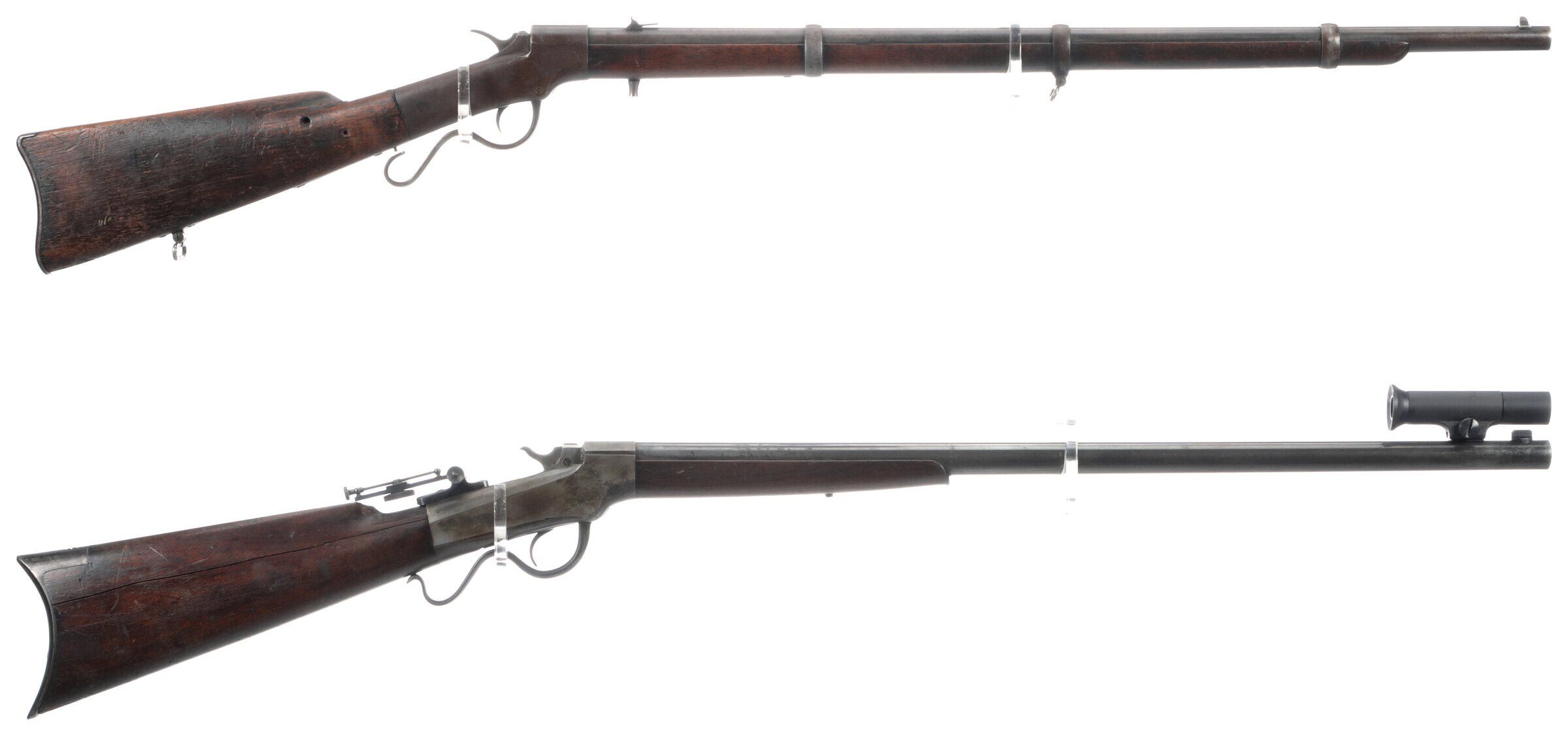 Two Antique Ballard Patent Single Shot Rifles | Rock Island Auction