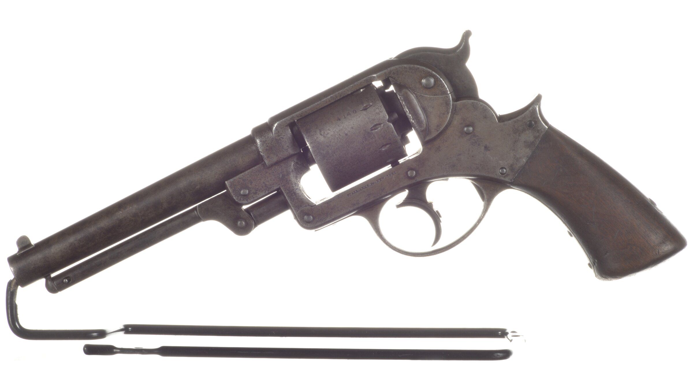 Civil War Era Starr Model 1858 Army Double Action Revolver | Rock ...