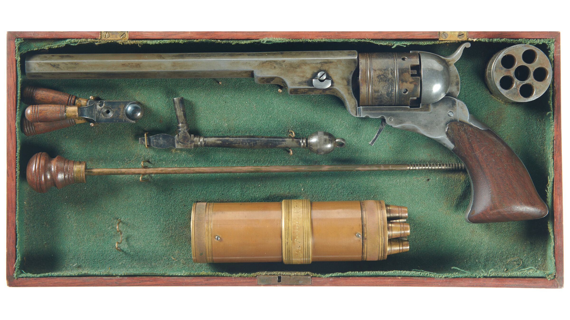 Cased Colt Paterson Percussion Revolver | Rock Island Auction