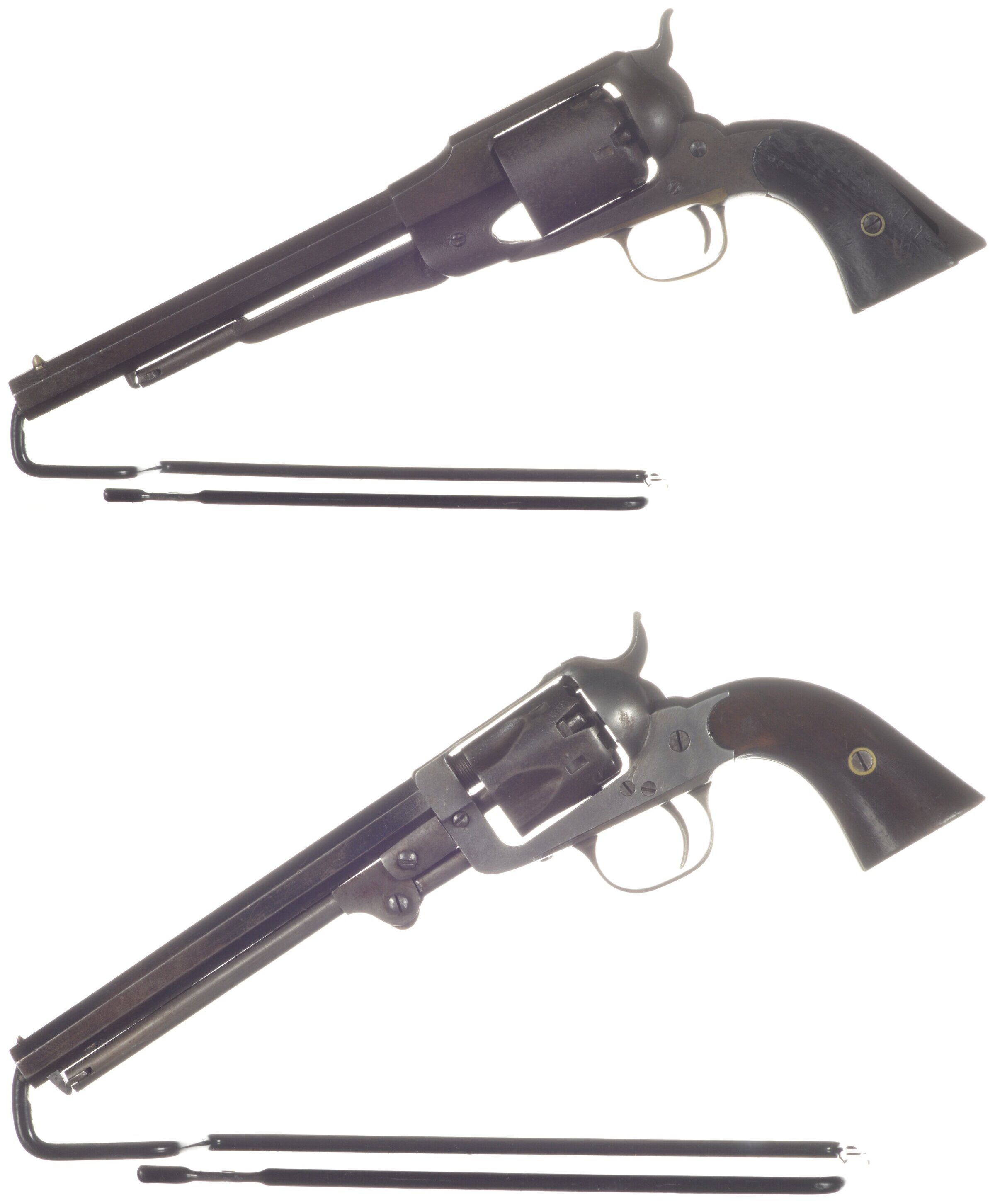 Two Antique Percussion Revolvers | Rock Island Auction