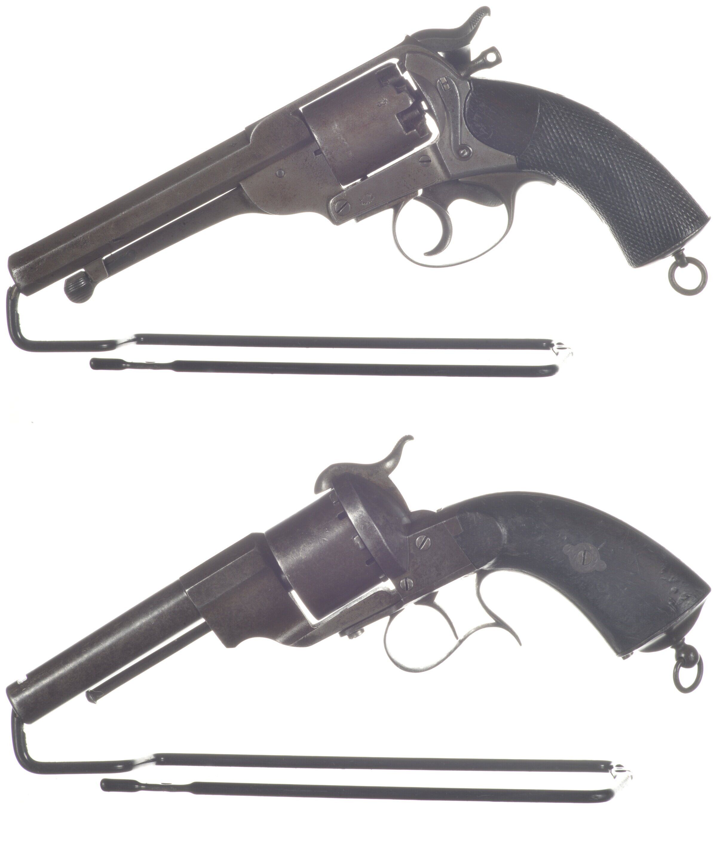 Two Antique European Revolvers | Rock Island Auction