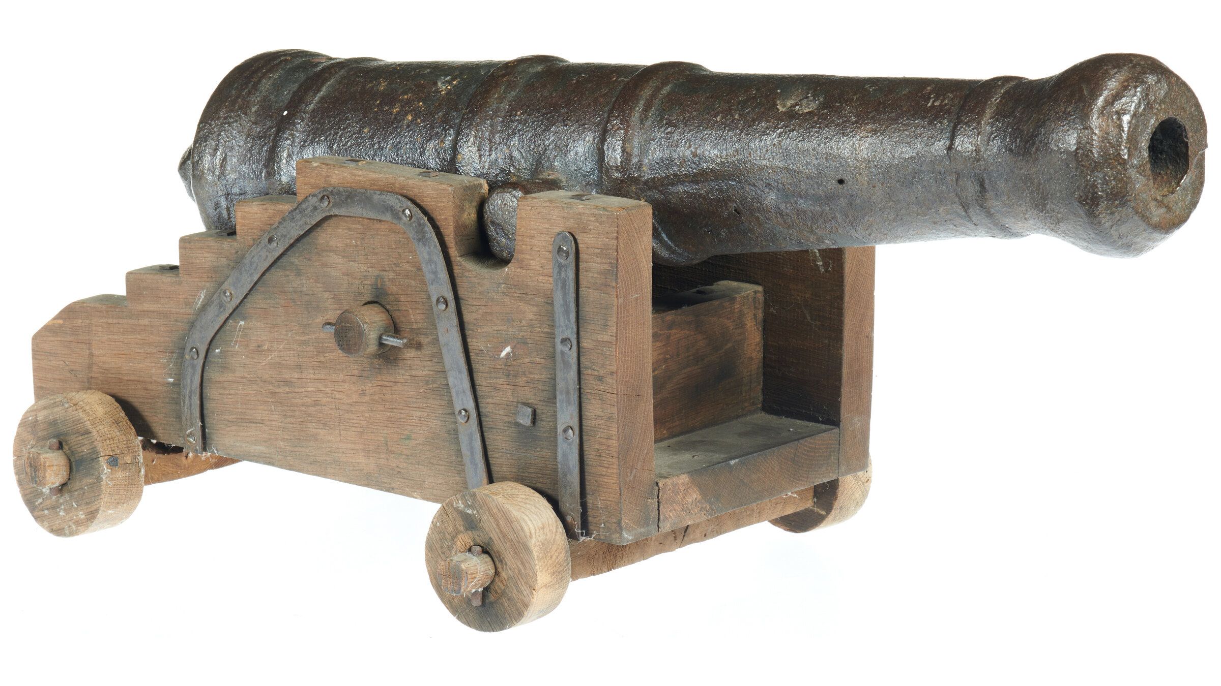 Small Signal Cannon with Carriage | Rock Island Auction
