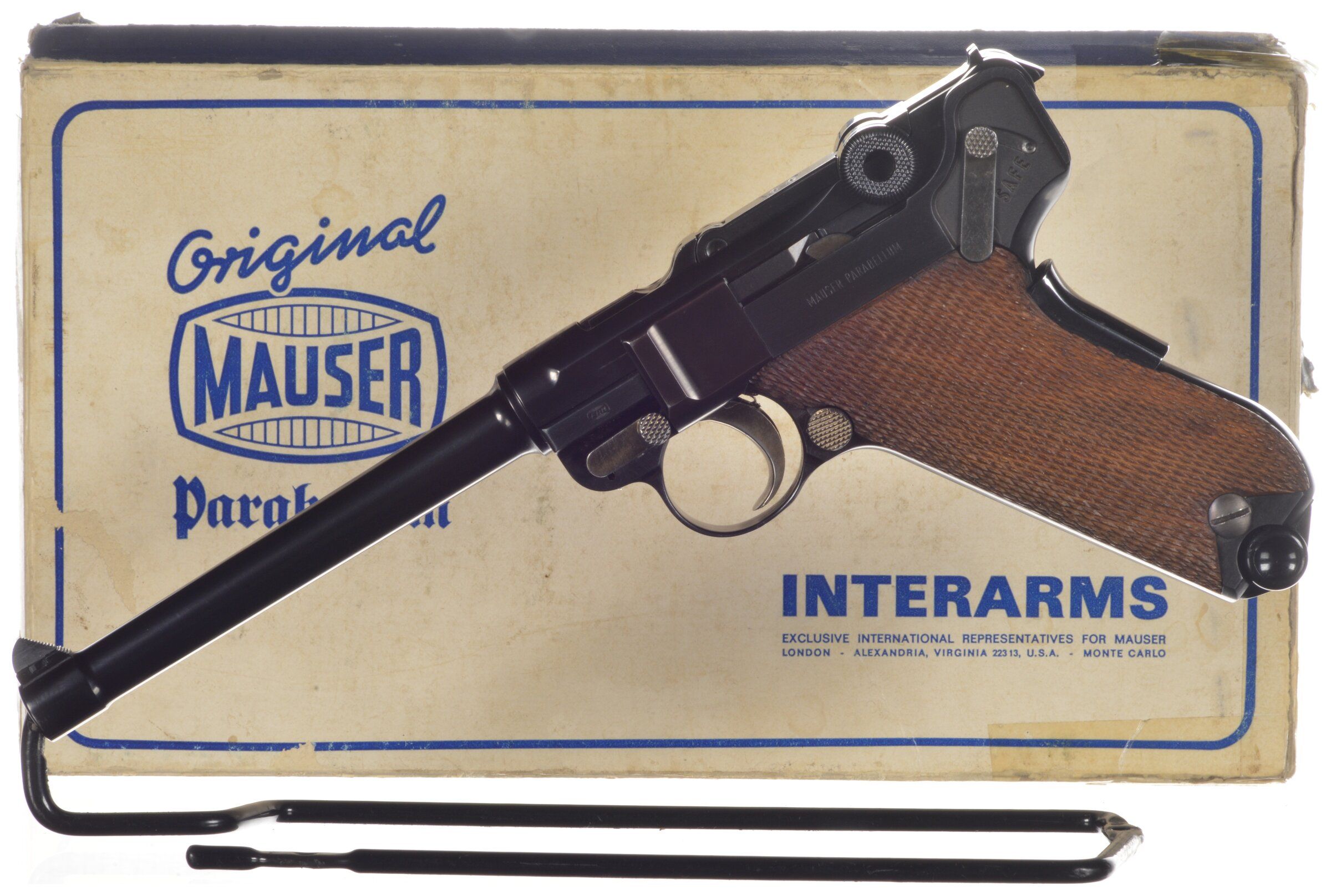 Mauser/Interarms American Eagle Parabellum Luger Pistol | Rock Island ...
