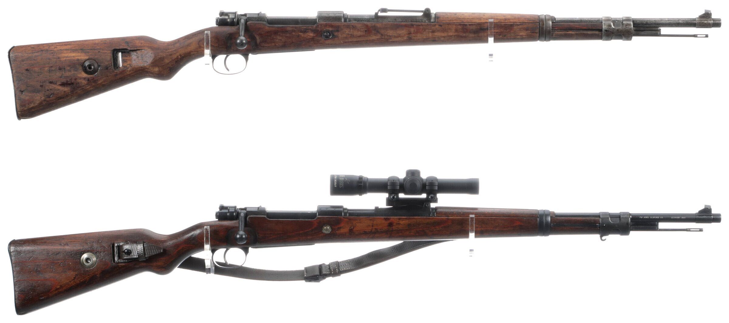 Two Mauser Model 98 Bolt Action Rifles | Rock Island Auction