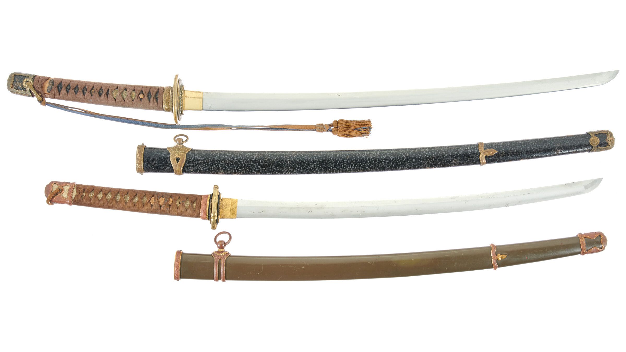 Two Japanese Military Swords | Rock Island Auction