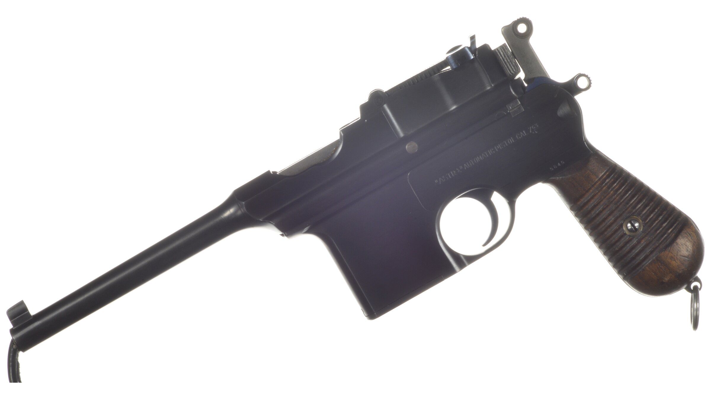 Spanish Astra Model 900 Broomhandle Semi-Automatic Pistol | Rock Island ...