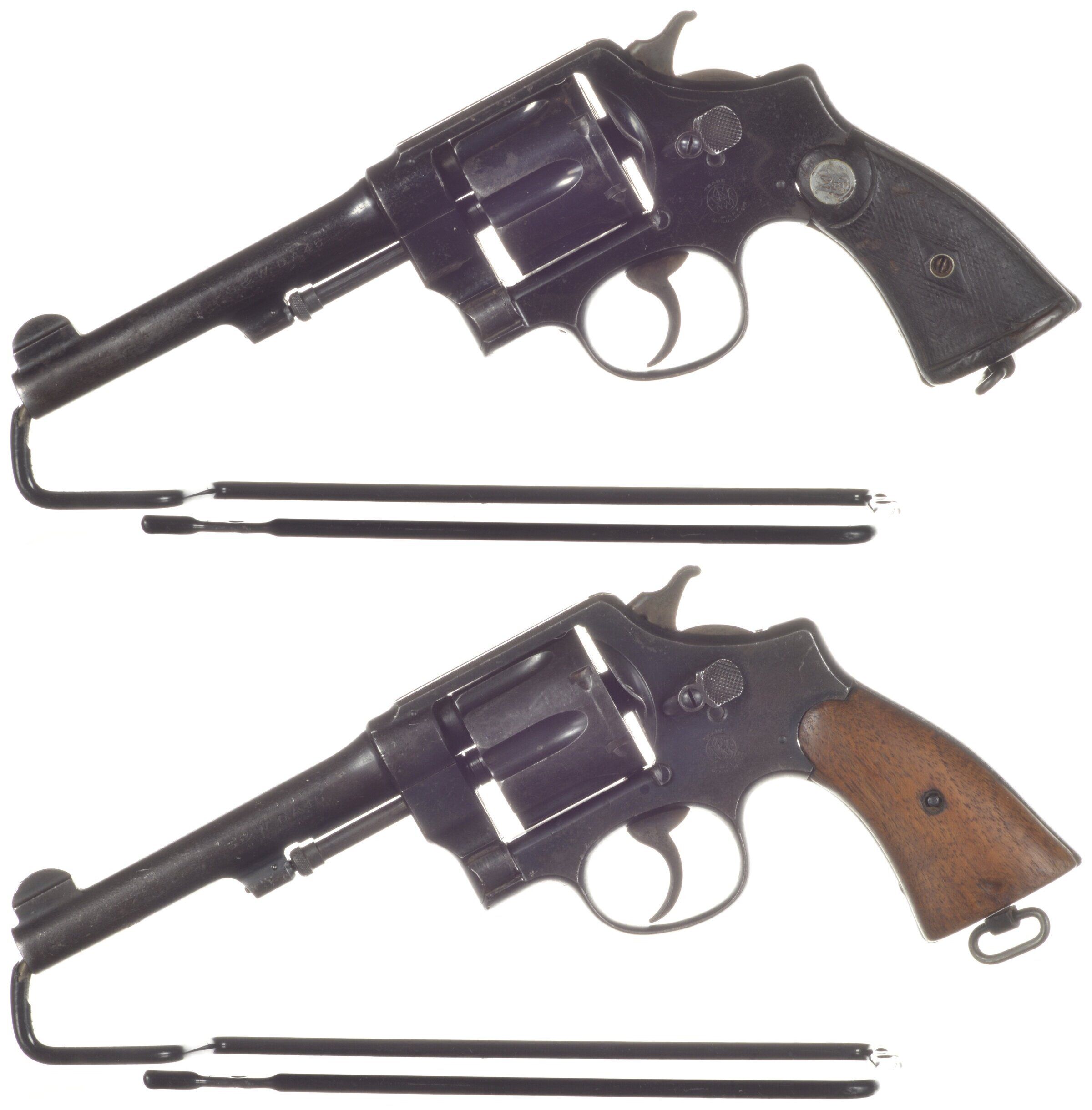 Two Smith & Wesson Brazilian Contract Model 1917 Revolvers | Rock Island Auction