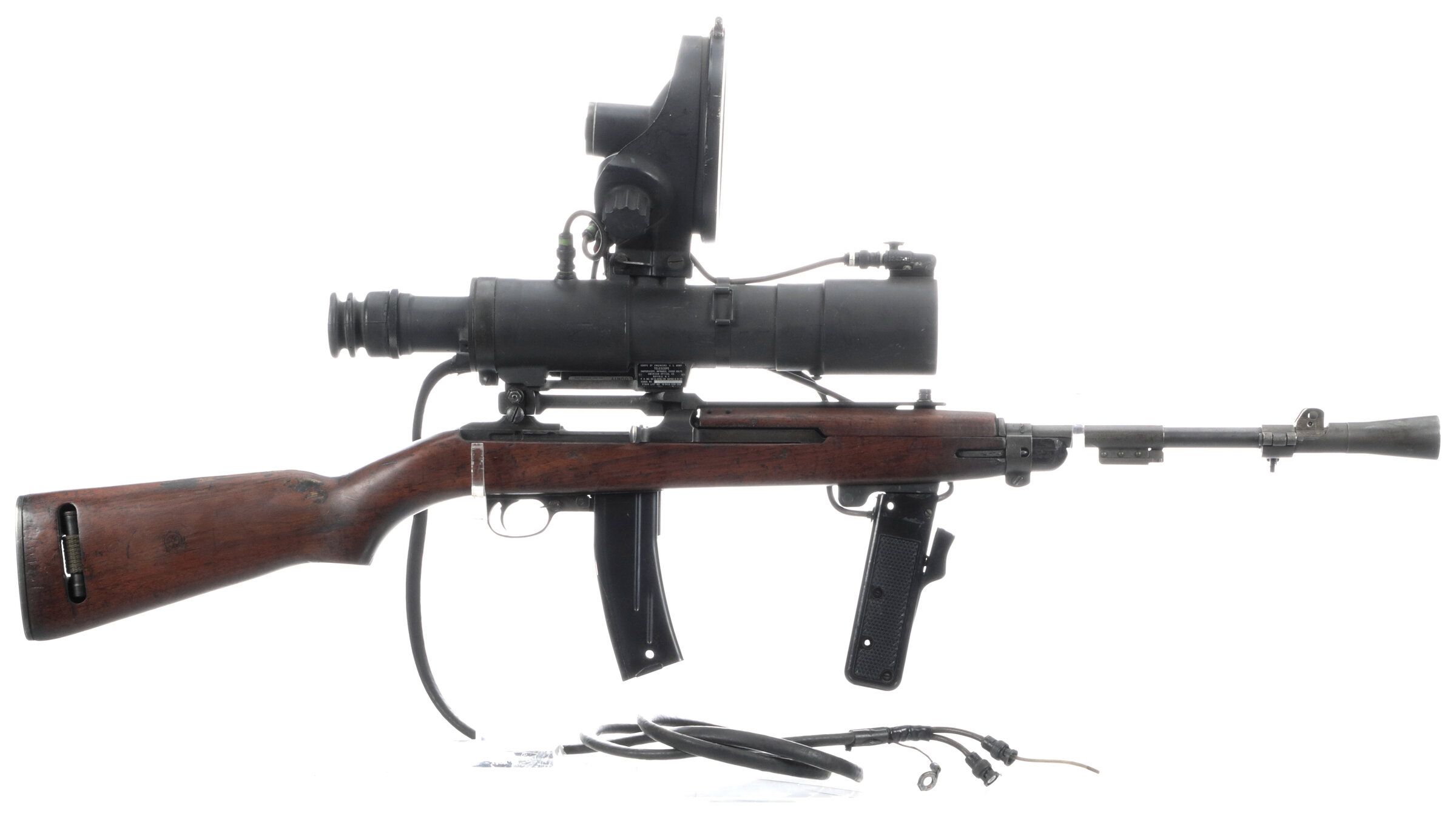 U.S. Inland M1 Semi-Automatic Carbine with M3 Infrared Scope | Rock ...