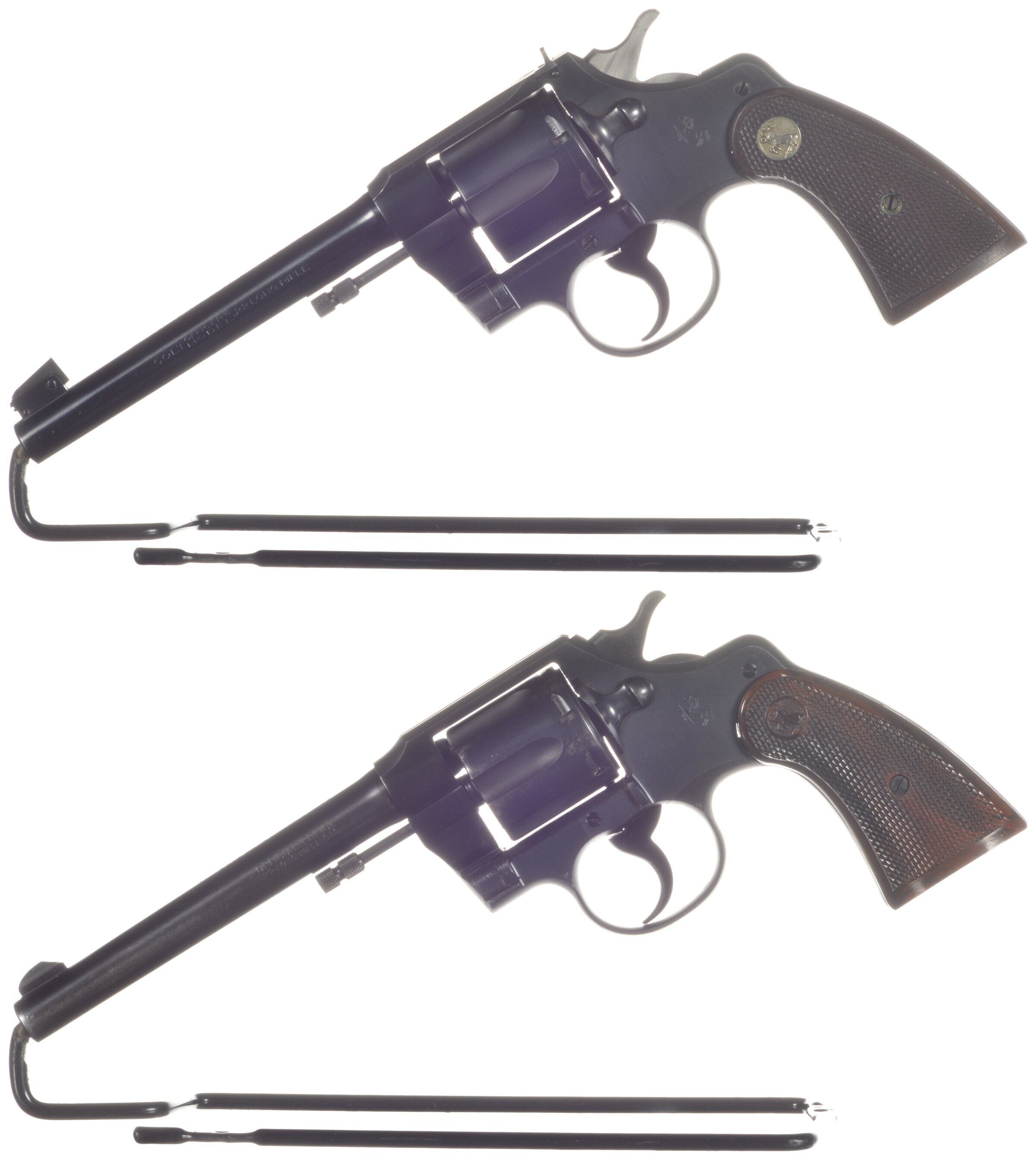 Two Colt Double Action Revolvers | Rock Island Auction