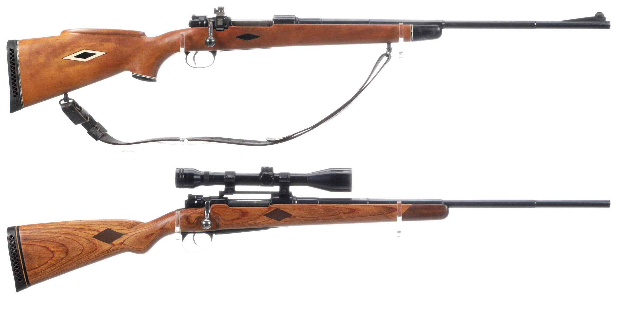Two German Mauser Bolt Action Sporting Rifles | Rock Island Auction