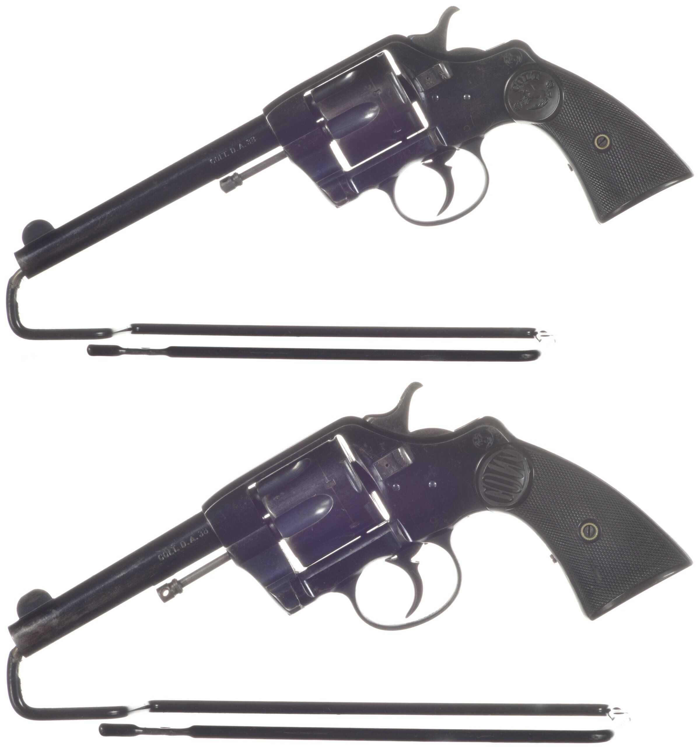 Two Colt New Army & Navy Double Action Revolvers | Rock Island Auction