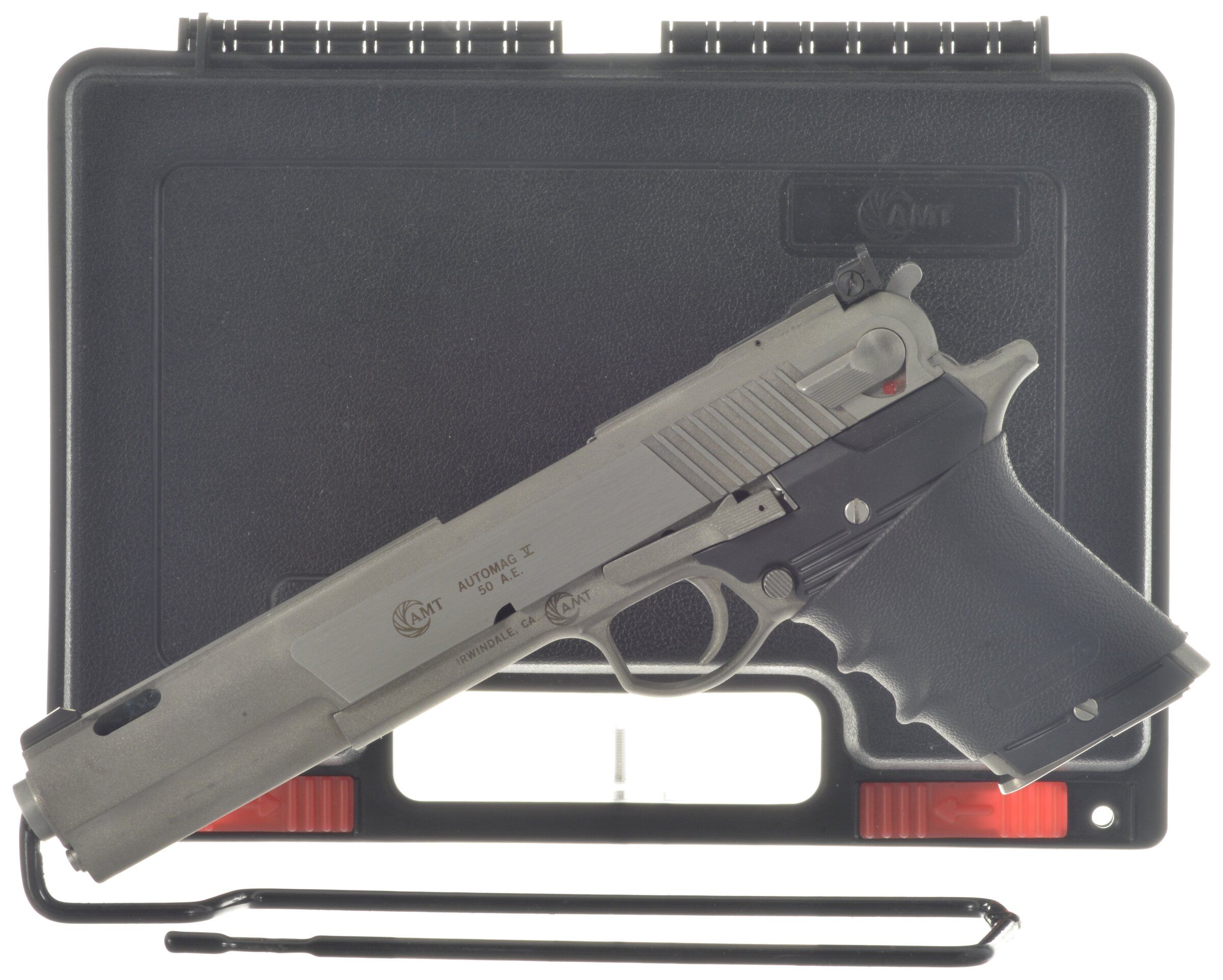 AMT Automag V Semi-Automatic Pistol with Case | Rock Island Auction