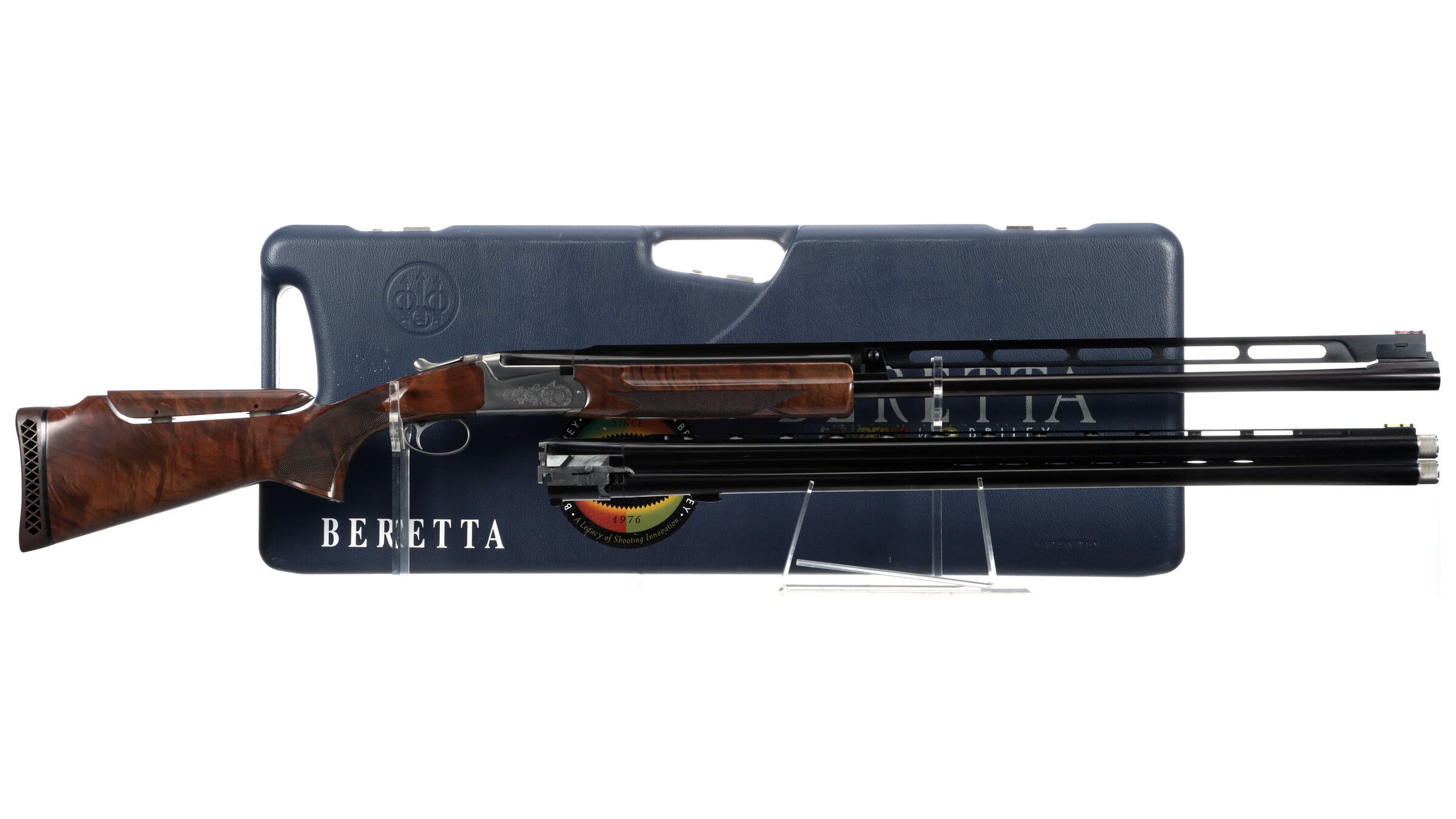 SKB Model 85TSS Unsingle Trap Shotgun Two Barrel Set with Case | Rock ...