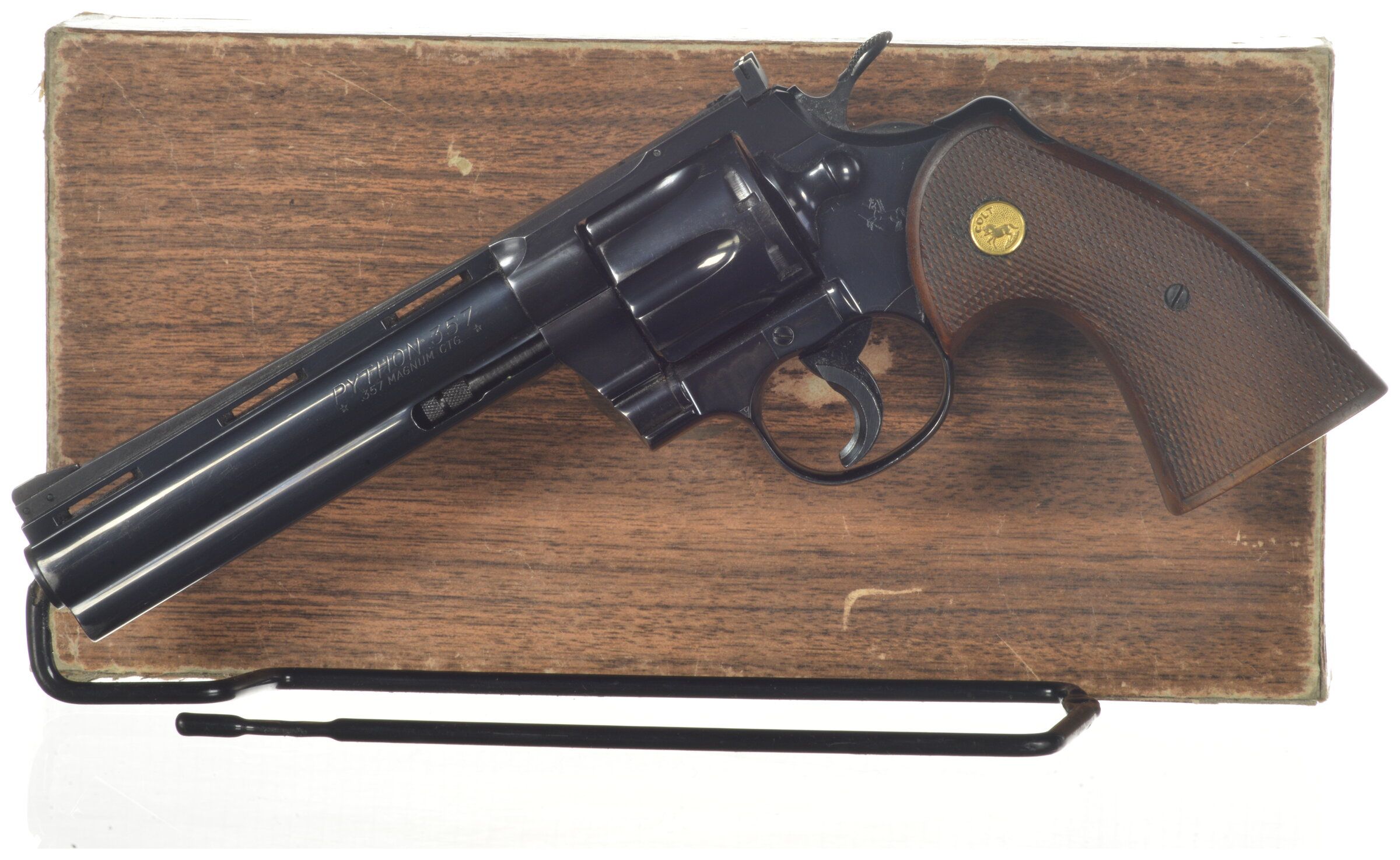 Colt Python Double Action Revolver with Box | Rock Island Auction