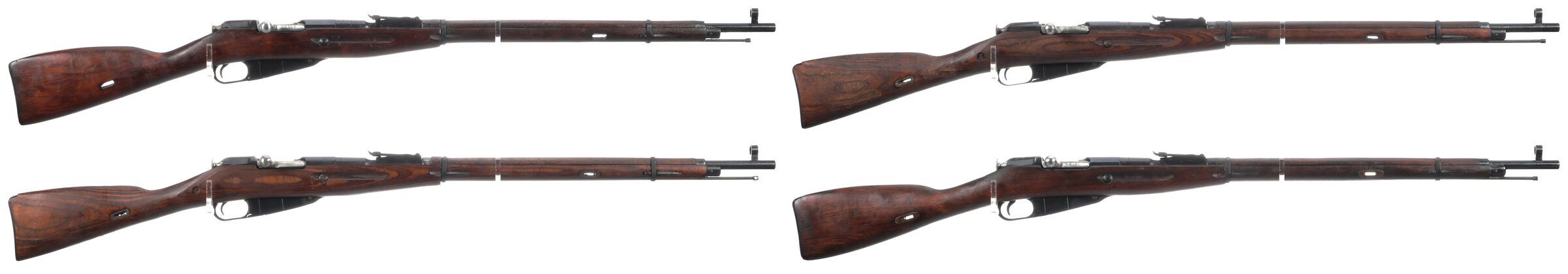 Four Mosin-Nagant Pattern Bolt Action Rifles | Rock Island Auction