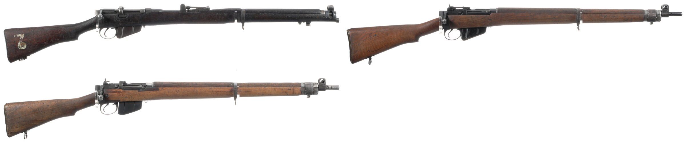 Three Enfield Pattern Bolt Action Rifles | Rock Island Auction