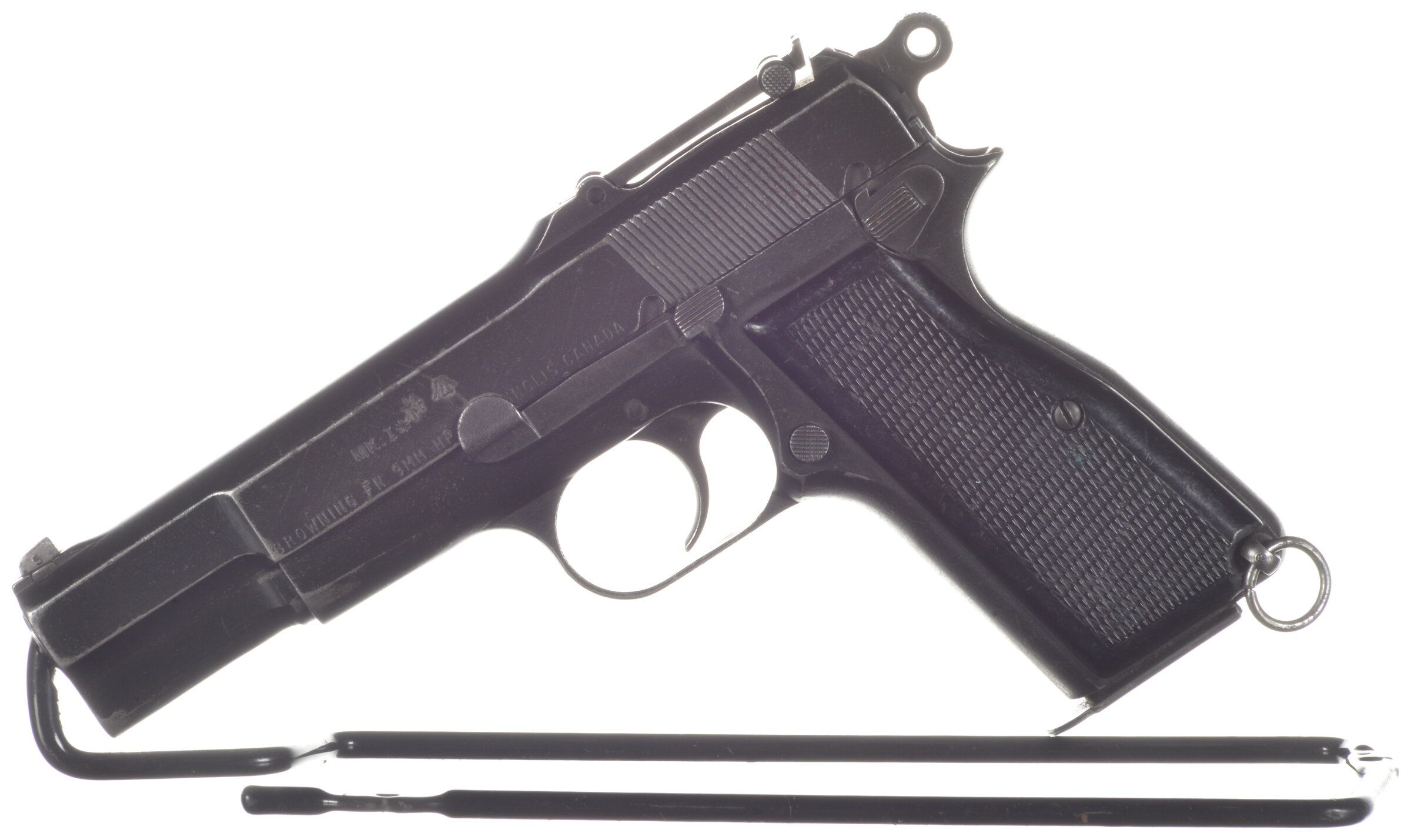 WWII Chinese Contract Inglis Canadian High Power Mk. I* Pistol | Rock ...