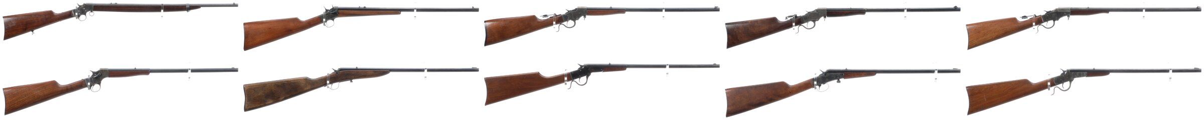 Ten Single Shot Rimfire Rifles | Rock Island Auction