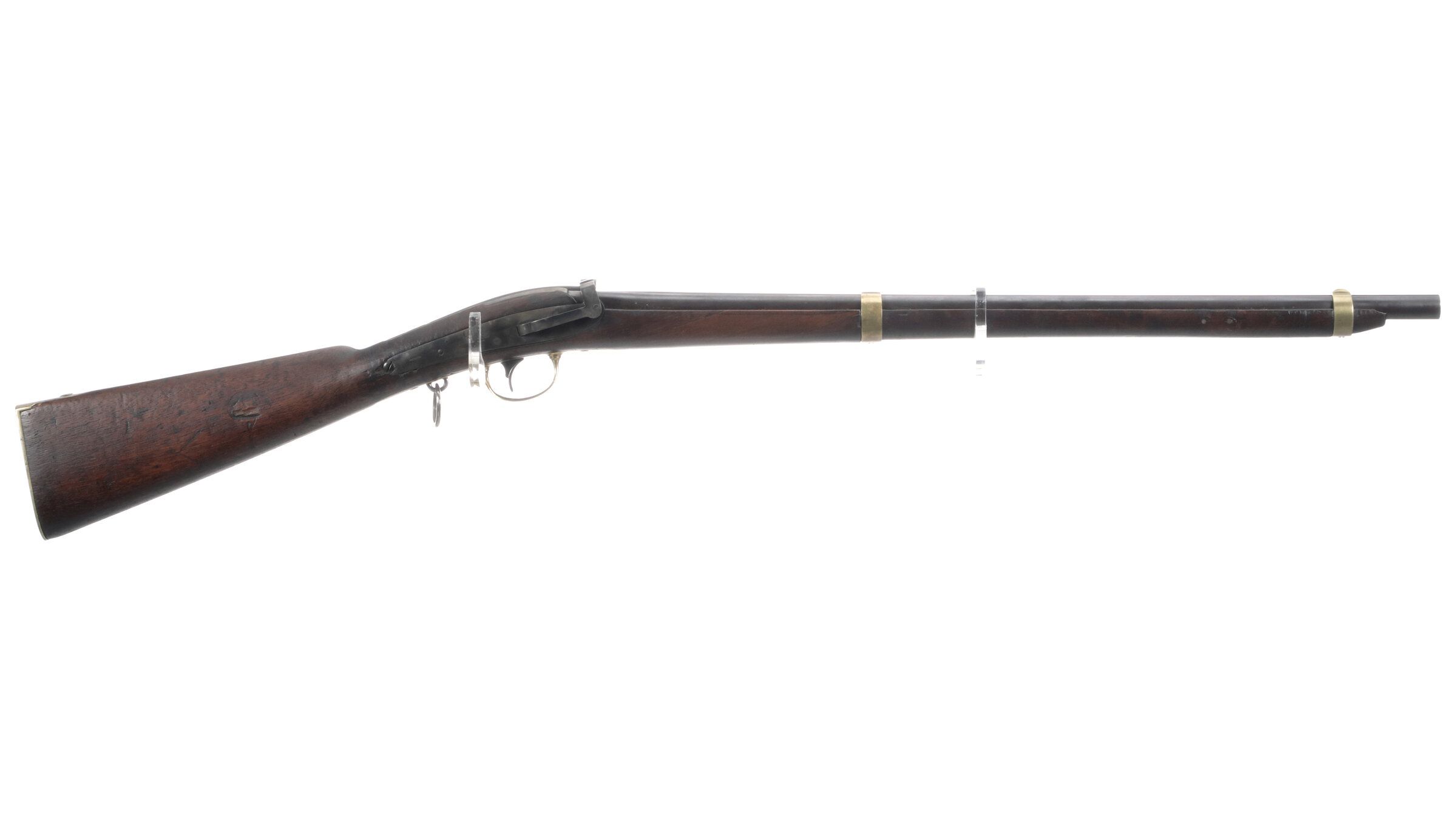 N.P. Ames Jenks Mule Ear Percussion Saddle Ring Carbine | Rock Island ...