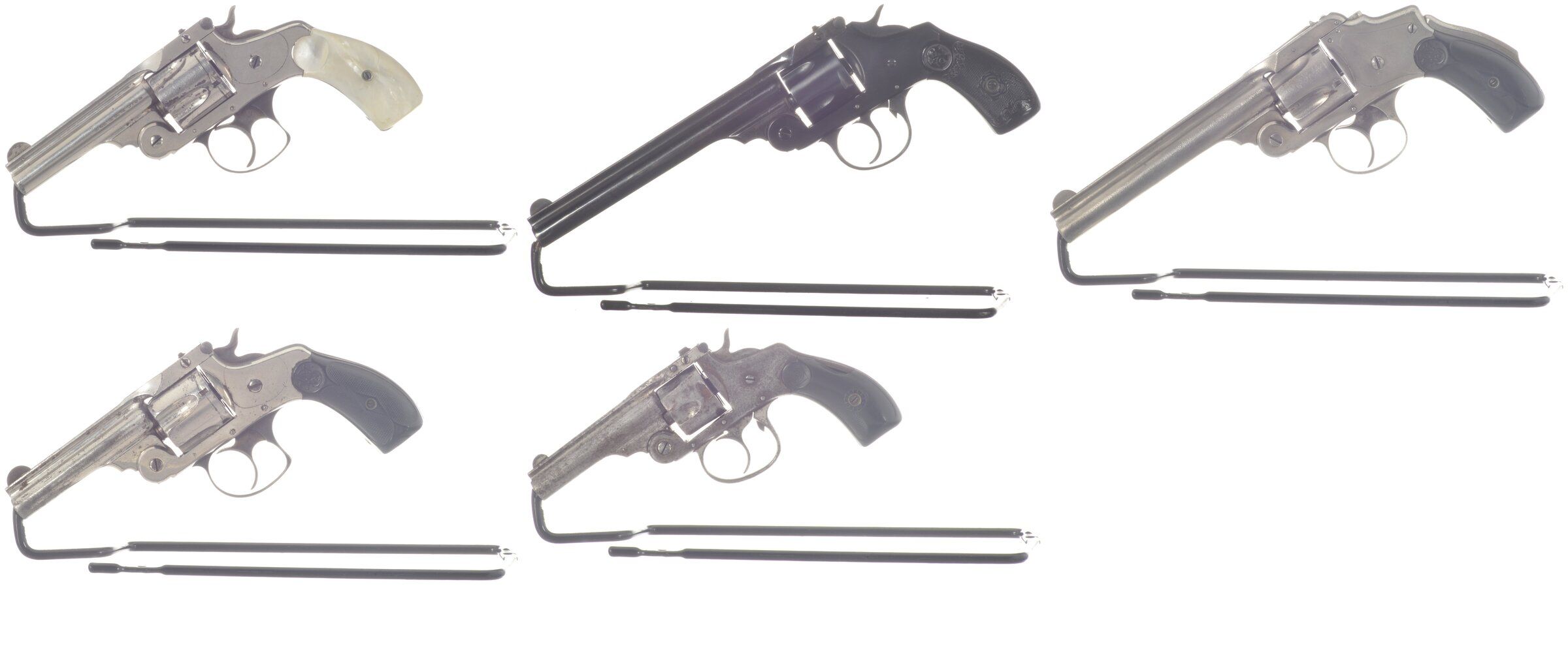 Five American Double Action Revolvers | Rock Island Auction