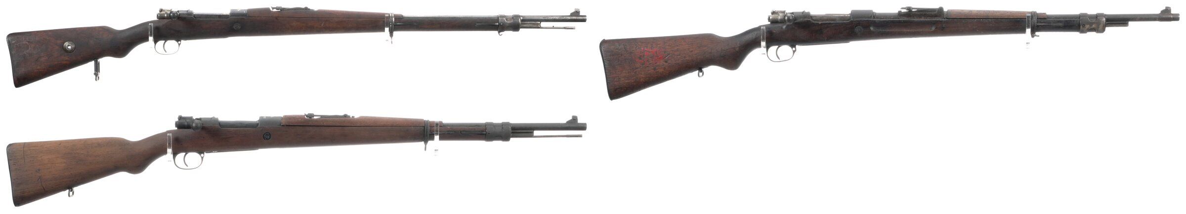 Three Military Model 98 Style Bolt Action Rifles | Rock Island Auction