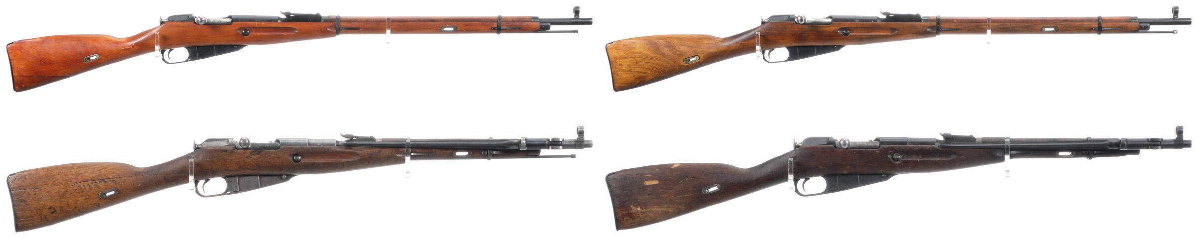 Four Mosin-Nagant Pattern Bolt Action Long Guns | Rock Island Auction