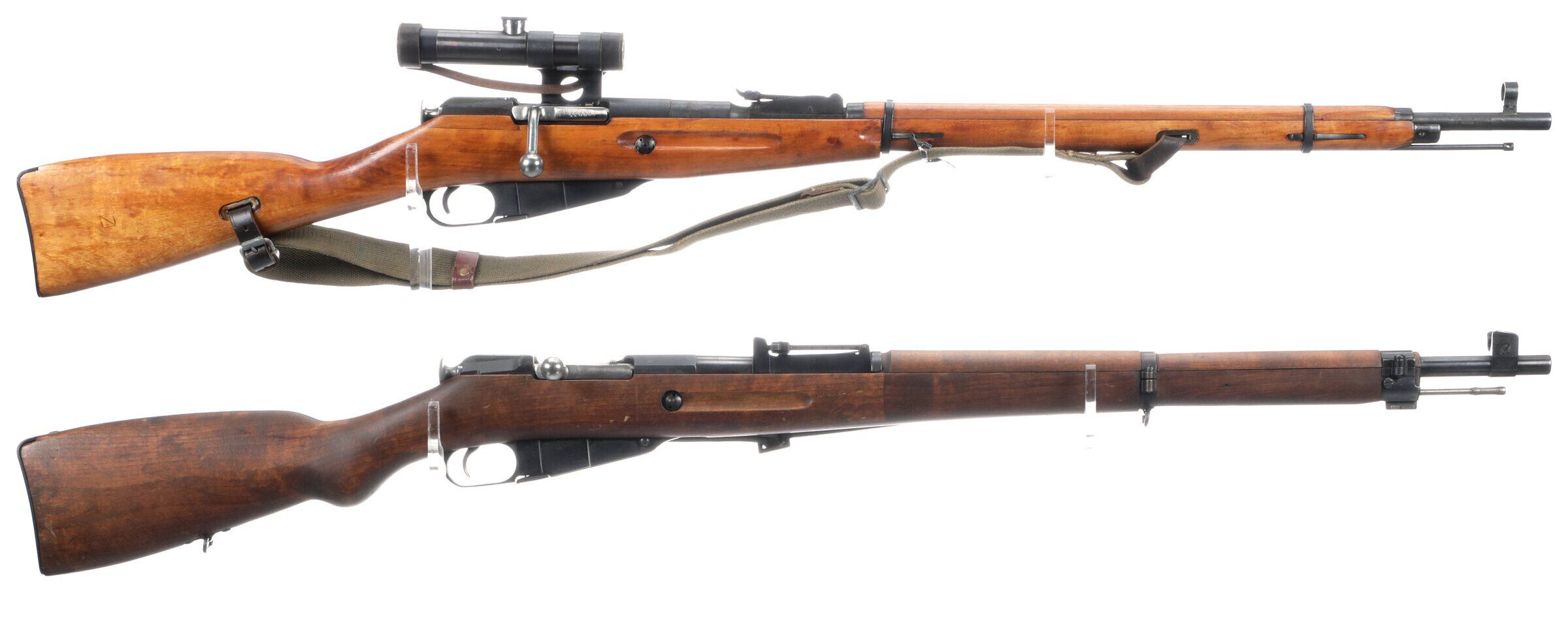 Two Mosin-Nagant Pattern Bolt Action Rifles | Rock Island Auction