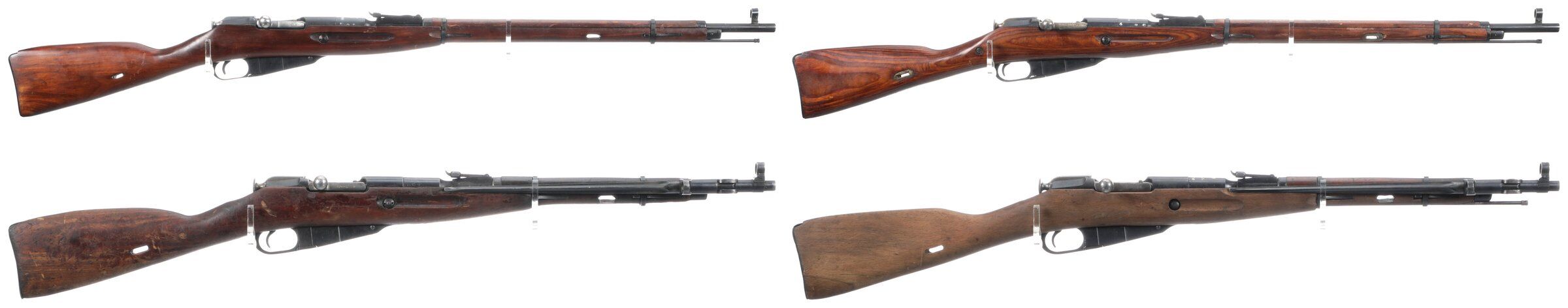 Four Mosin-Nagant Pattern Bolt Action Long Guns | Rock Island Auction