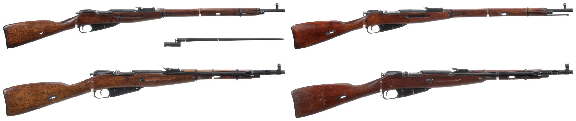 Four Communist Block Mosin-Nagant Bolt Action Rifles | Rock Island Auction