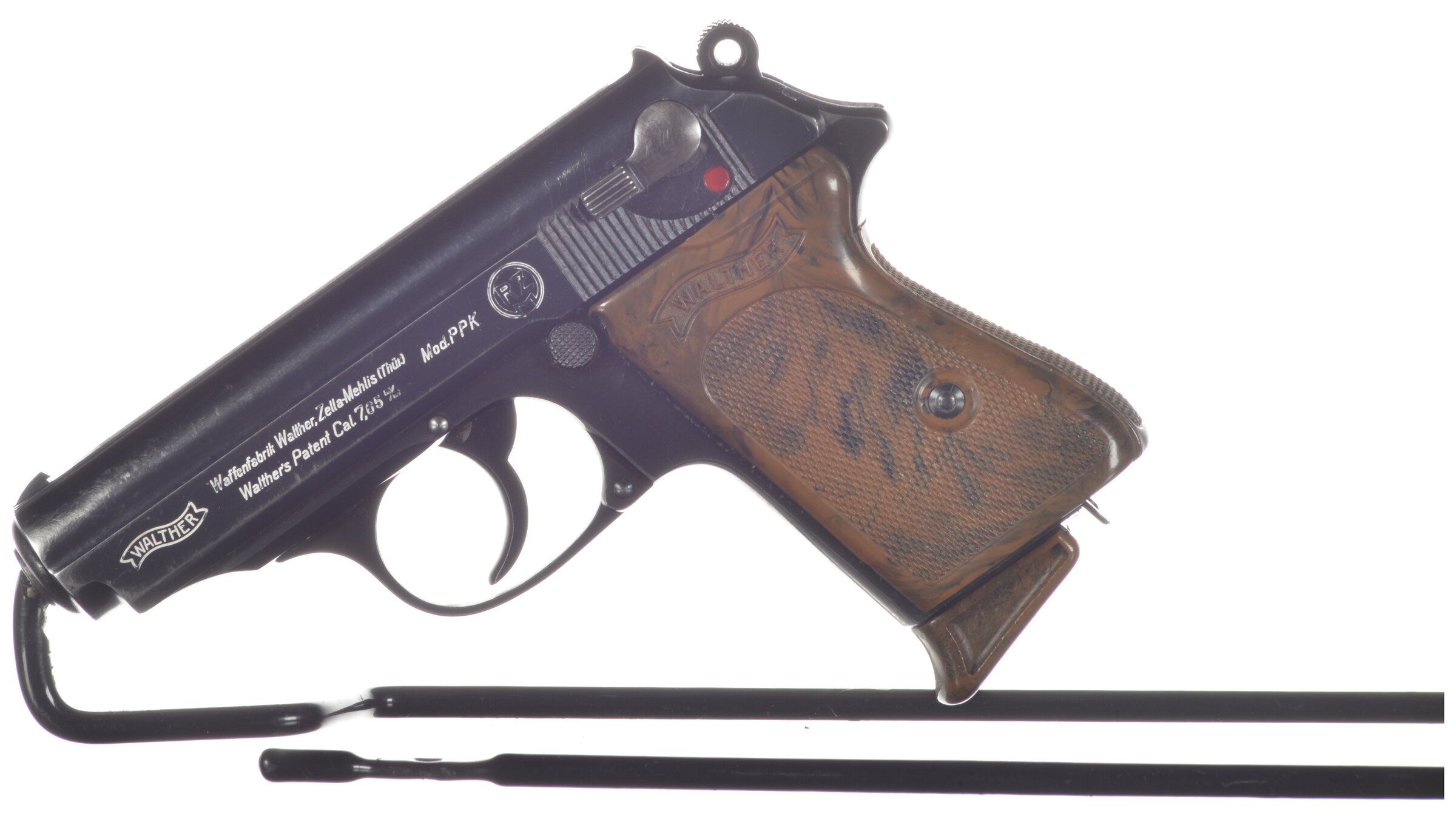 Pre-World War II RZM German Walther PPK Pistol with Holster | Rock ...