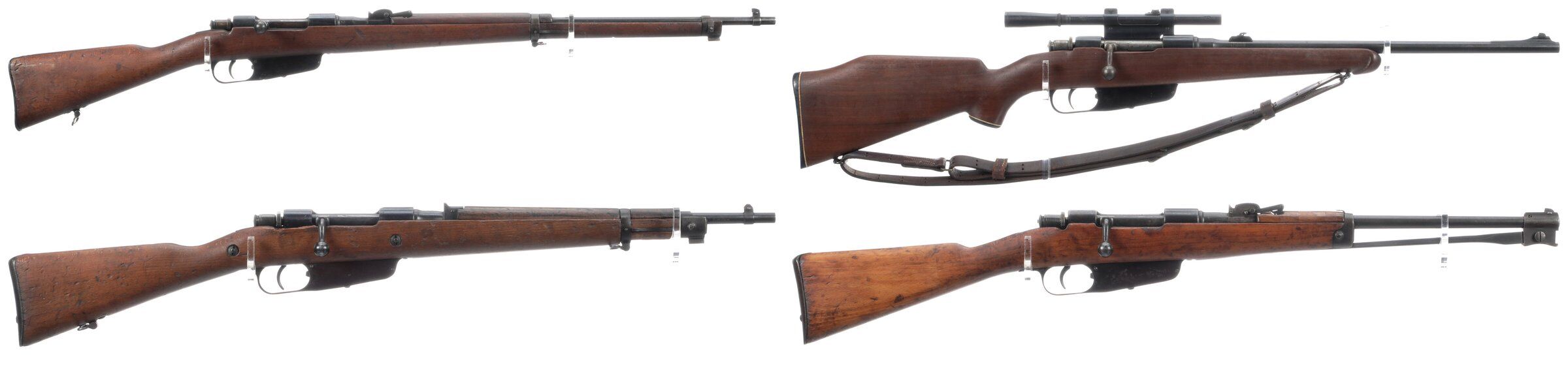 Four Carcano Bolt Action Military Long Guns | Rock Island Auction Four Carcano Bolt Action Military Long Guns | Rock Island Auction