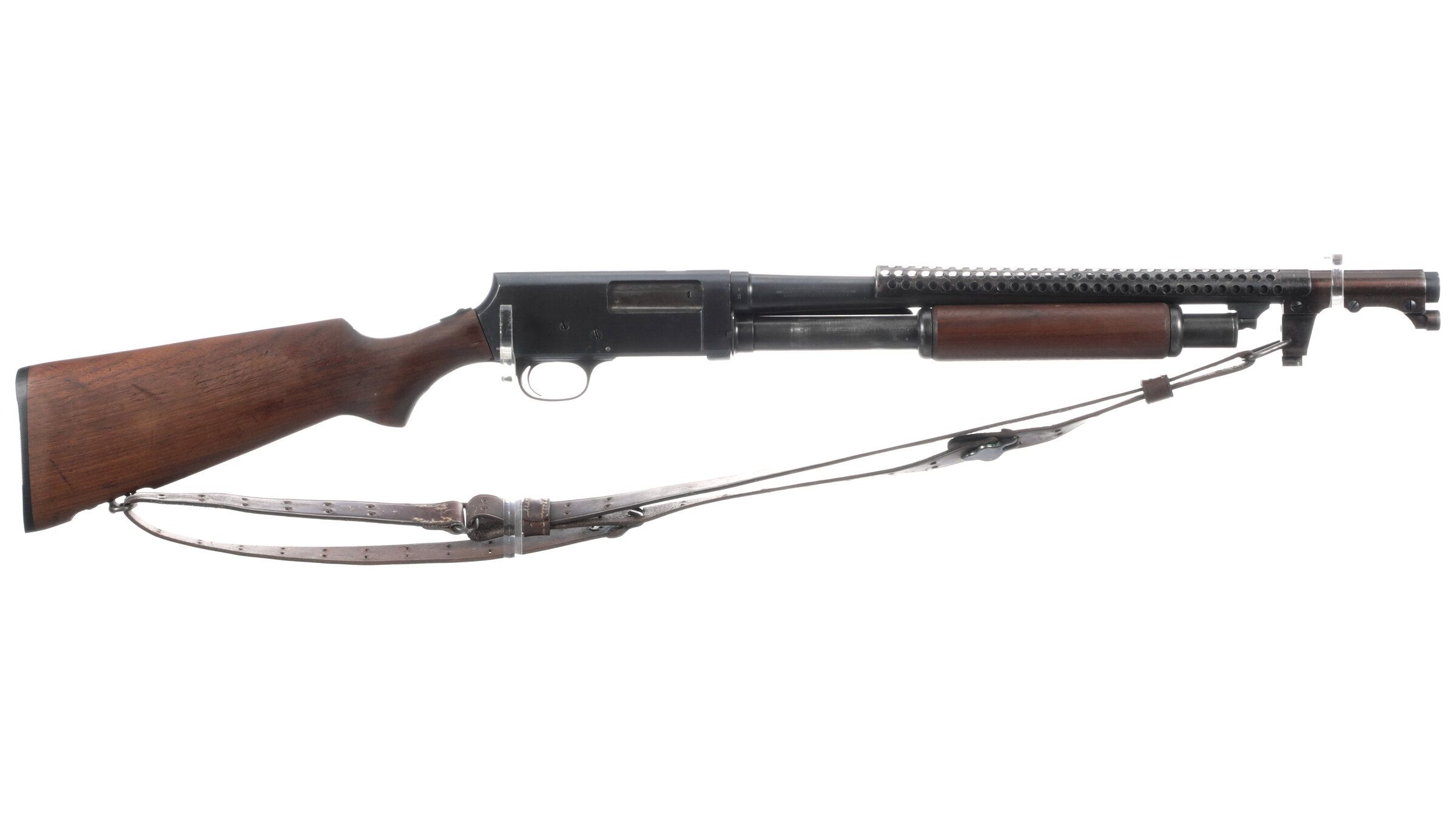 U.S. Marked Stevens 520-30 Slide Action Riot Shotgun | Rock Island Auction
