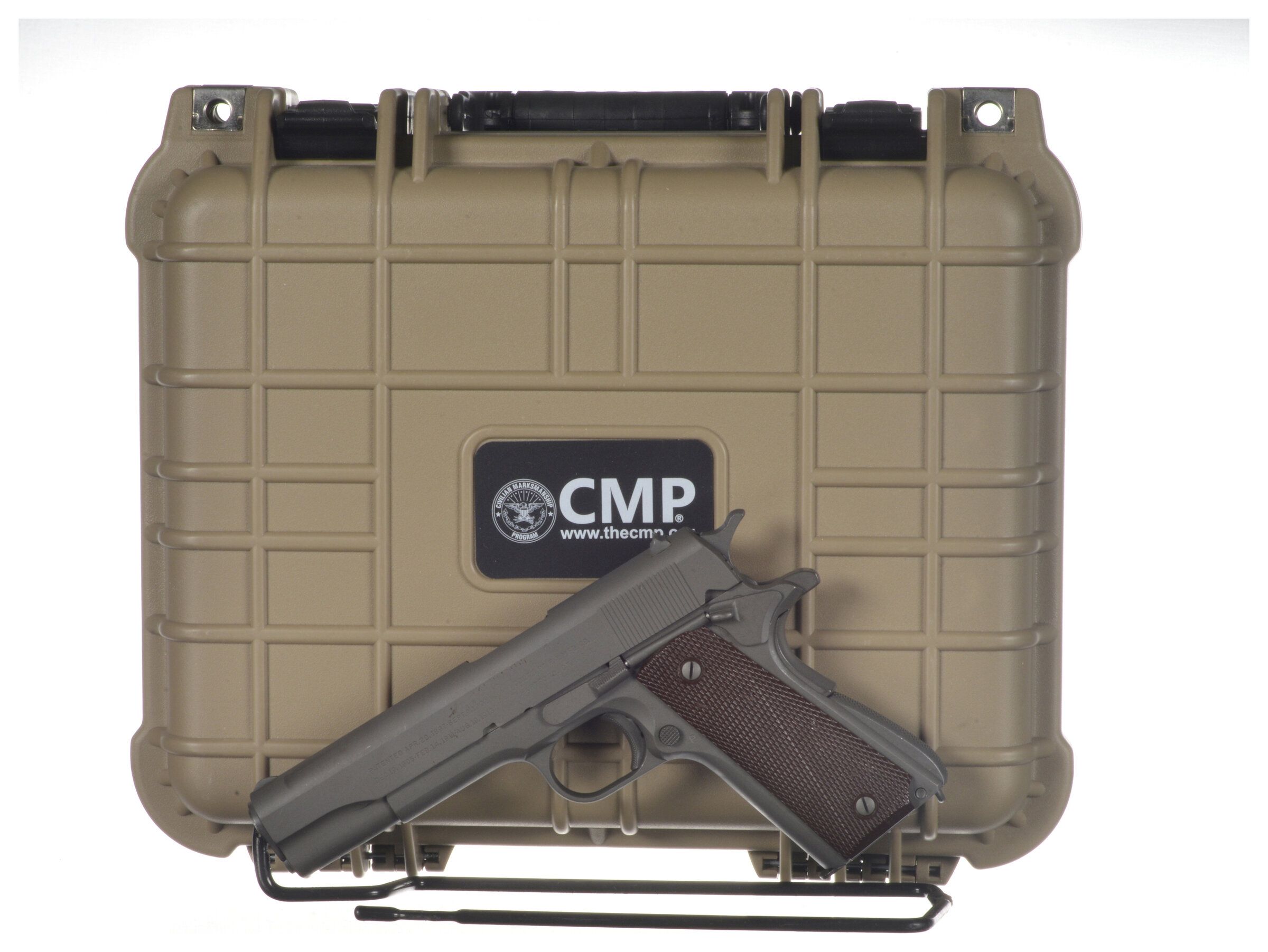 U.S. Colt Model 1911A1 Pistol with CMP Certificate and Case | Rock ...