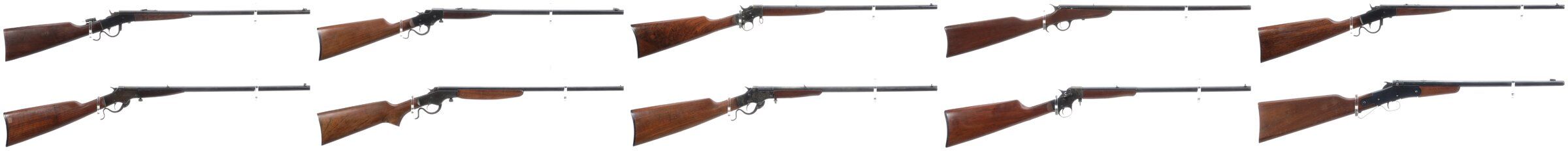 Ten Single Shot Rimfire Rifles | Rock Island Auction