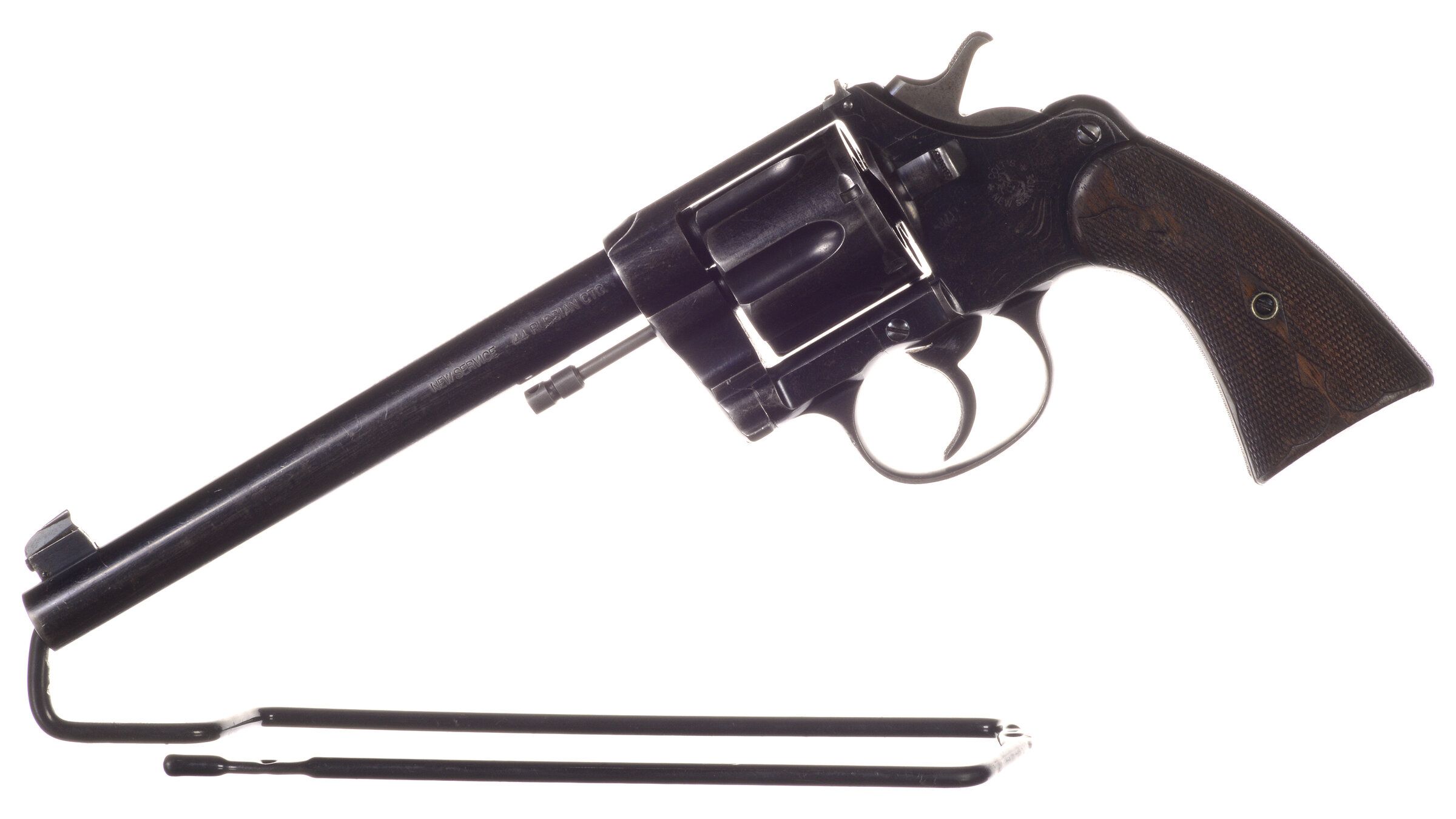 Colt New Service Target Model Double Action Revolver | Rock Island Auction
