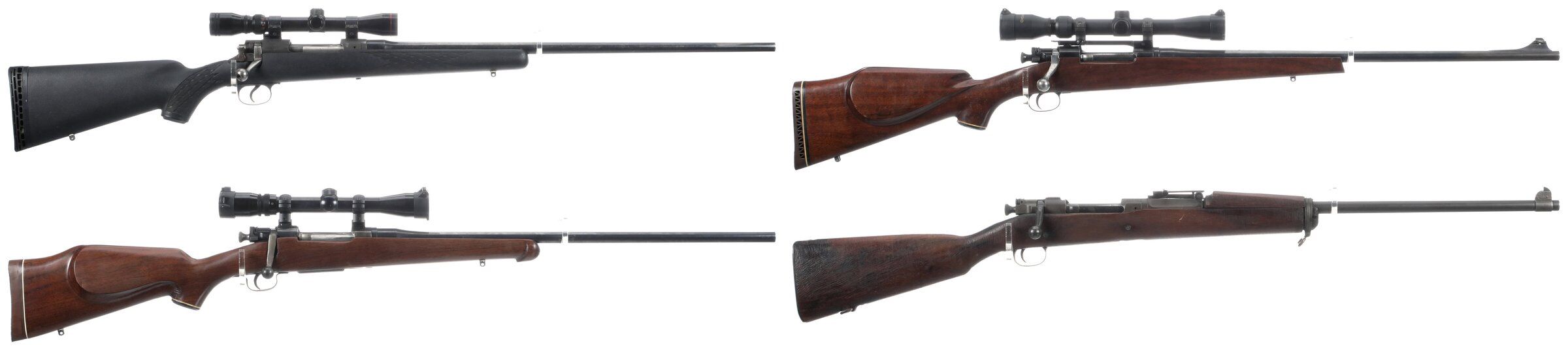 Four Bolt Action Sporting Rifles | Rock Island Auction