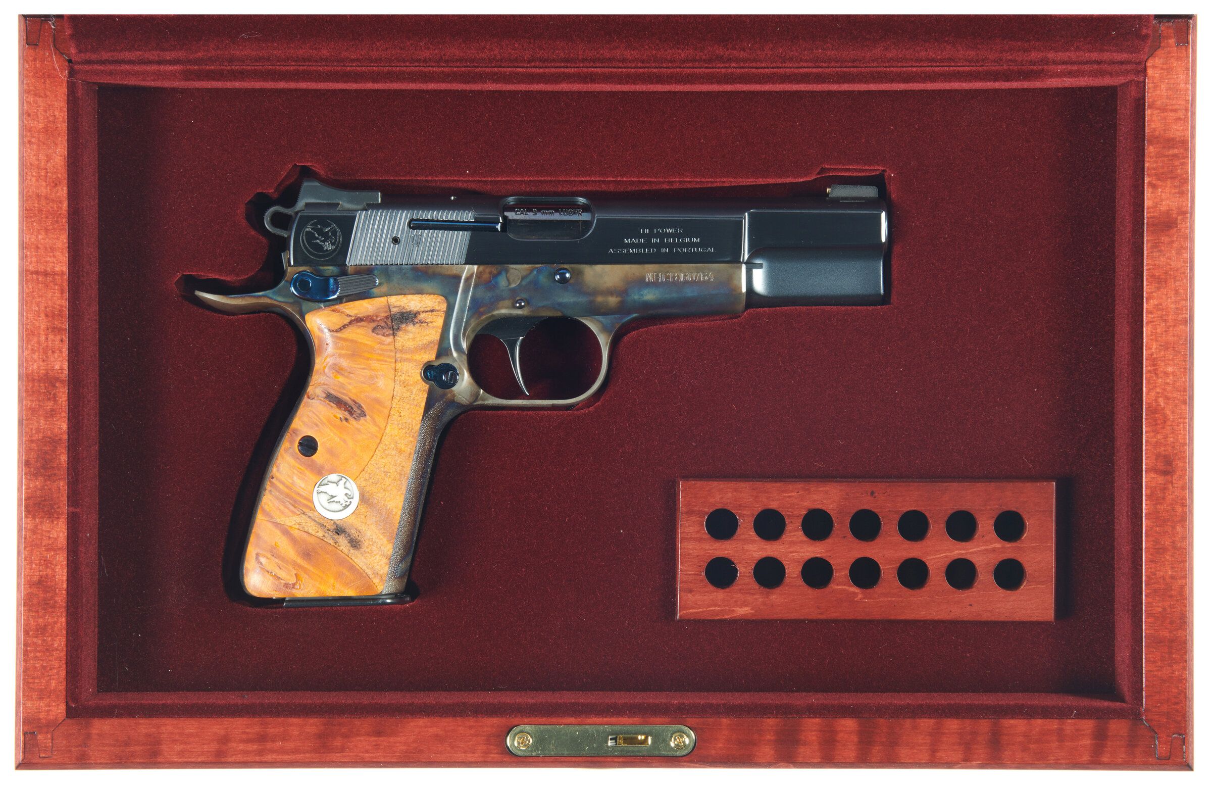 Nighthawk Custom Upgraded Browning High-Power VIP II Pistol | Rock ...