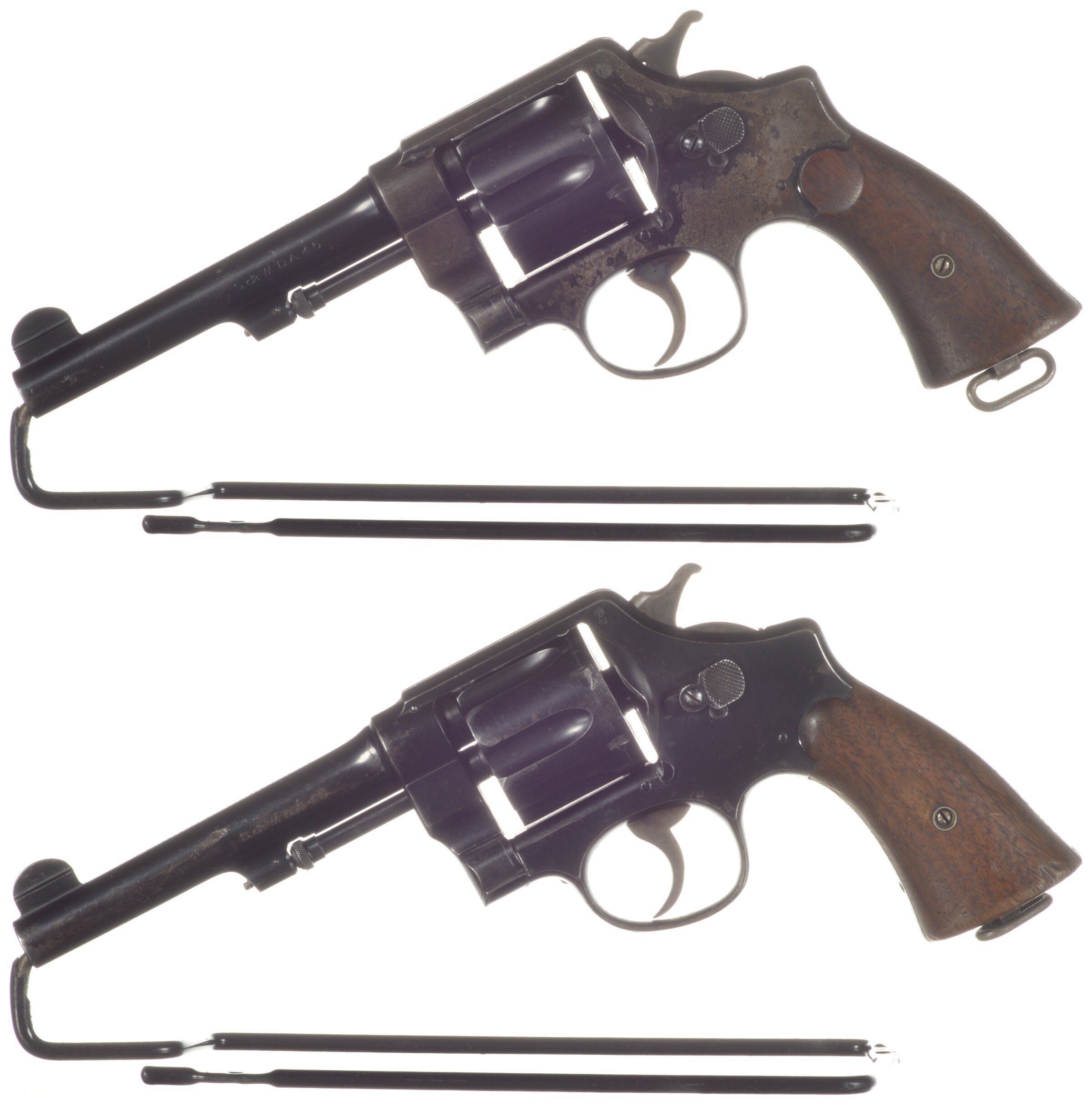Two U.S. Smith & Wesson Model 1917 Double Action Revolvers | Rock Island Auction