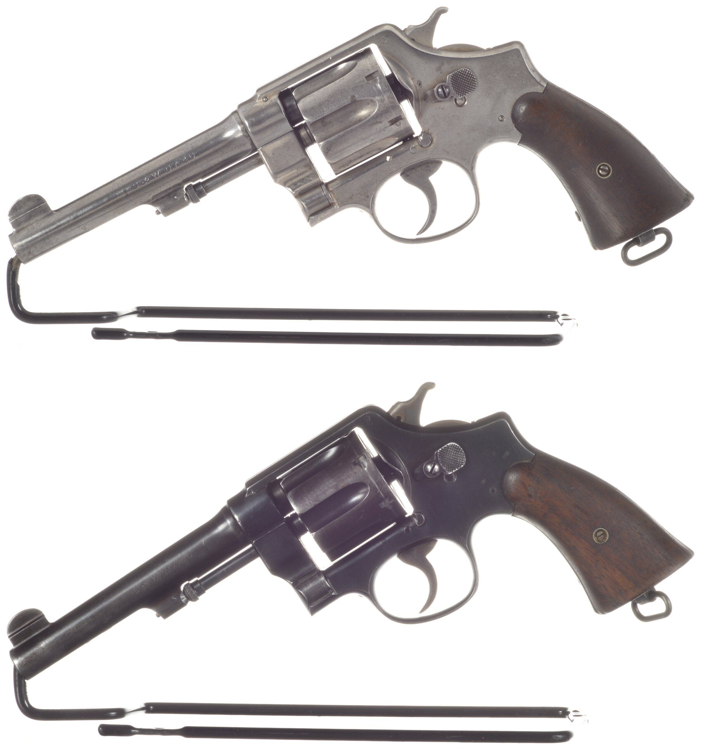 Two U.S. Smith & Wesson Model 1917 Double Action Revolvers | Rock Island Auction